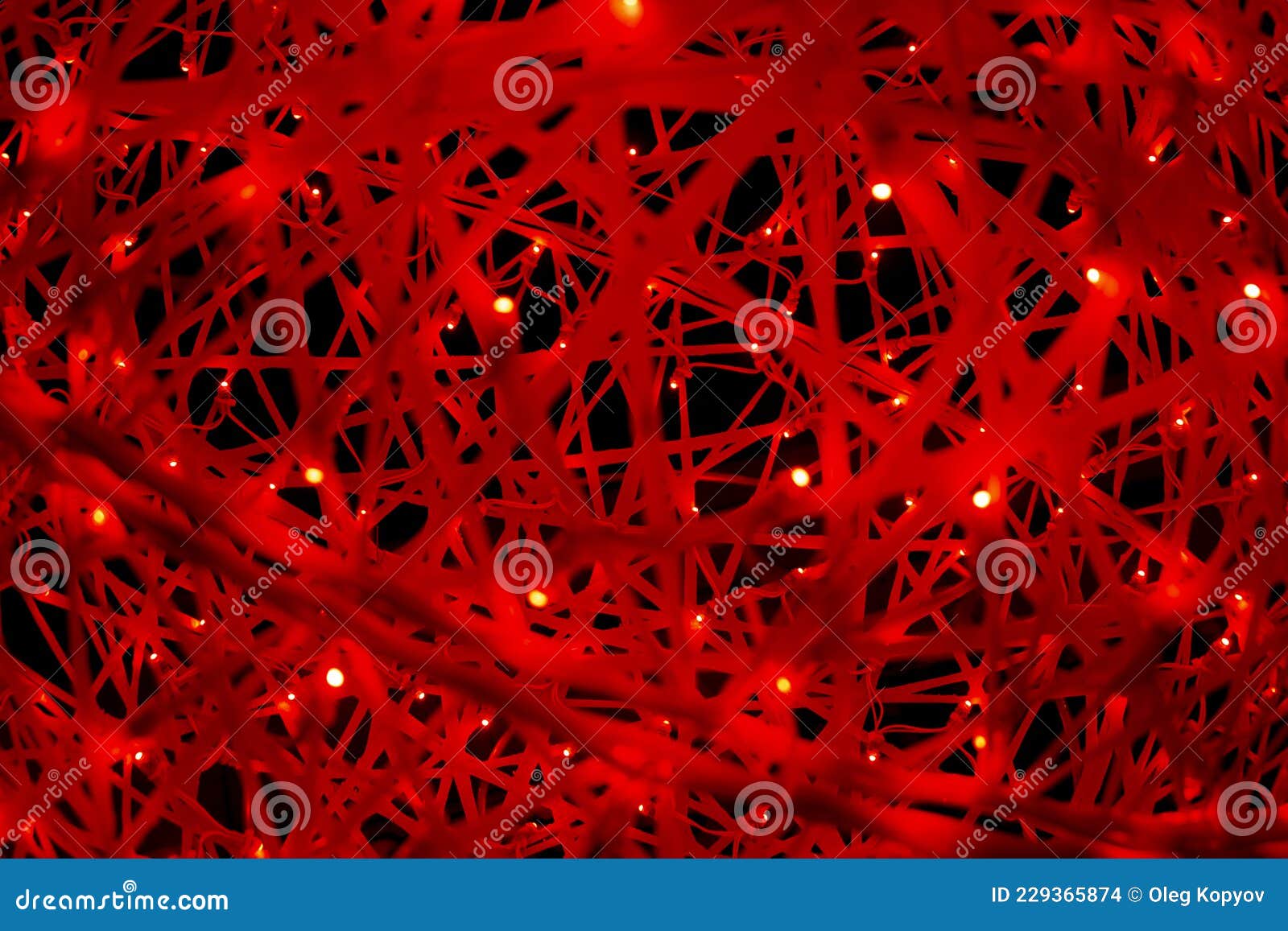 Red LEDs in the Web. the Texture of the Web in Bright Light Stock Photo ...