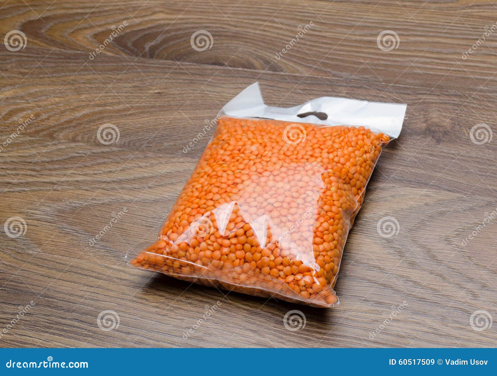 Red lentils in a package stock image. Image of texture - 60517509