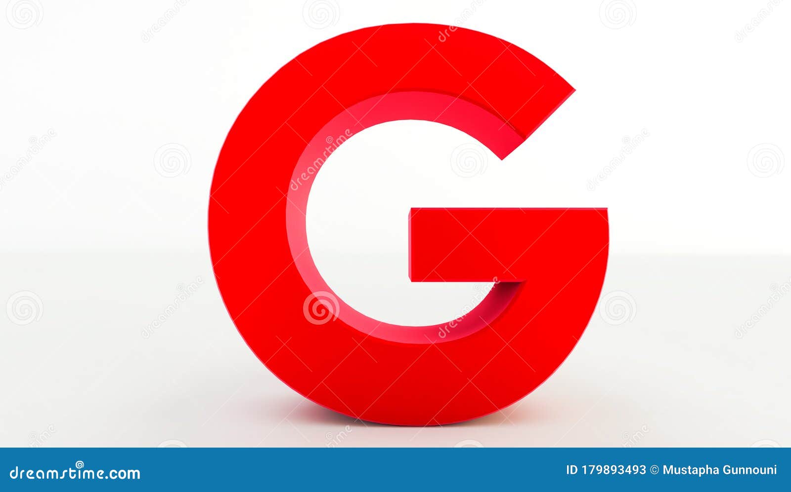 Red Letter G. Red Letter Collection G Stock Illustration - Illustration ...