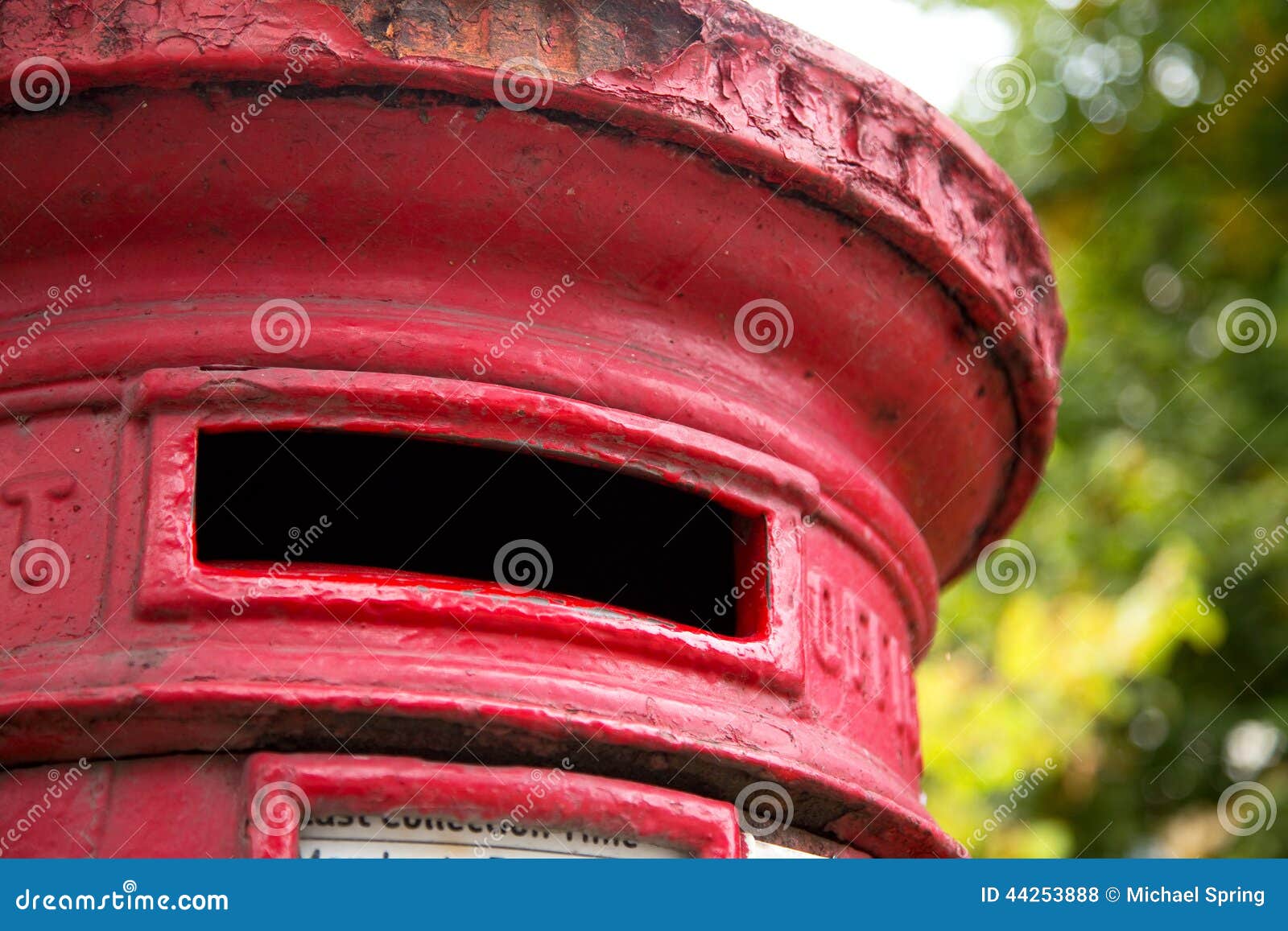 Red letterbox stock photo. Image of english, postoffice - 44253888