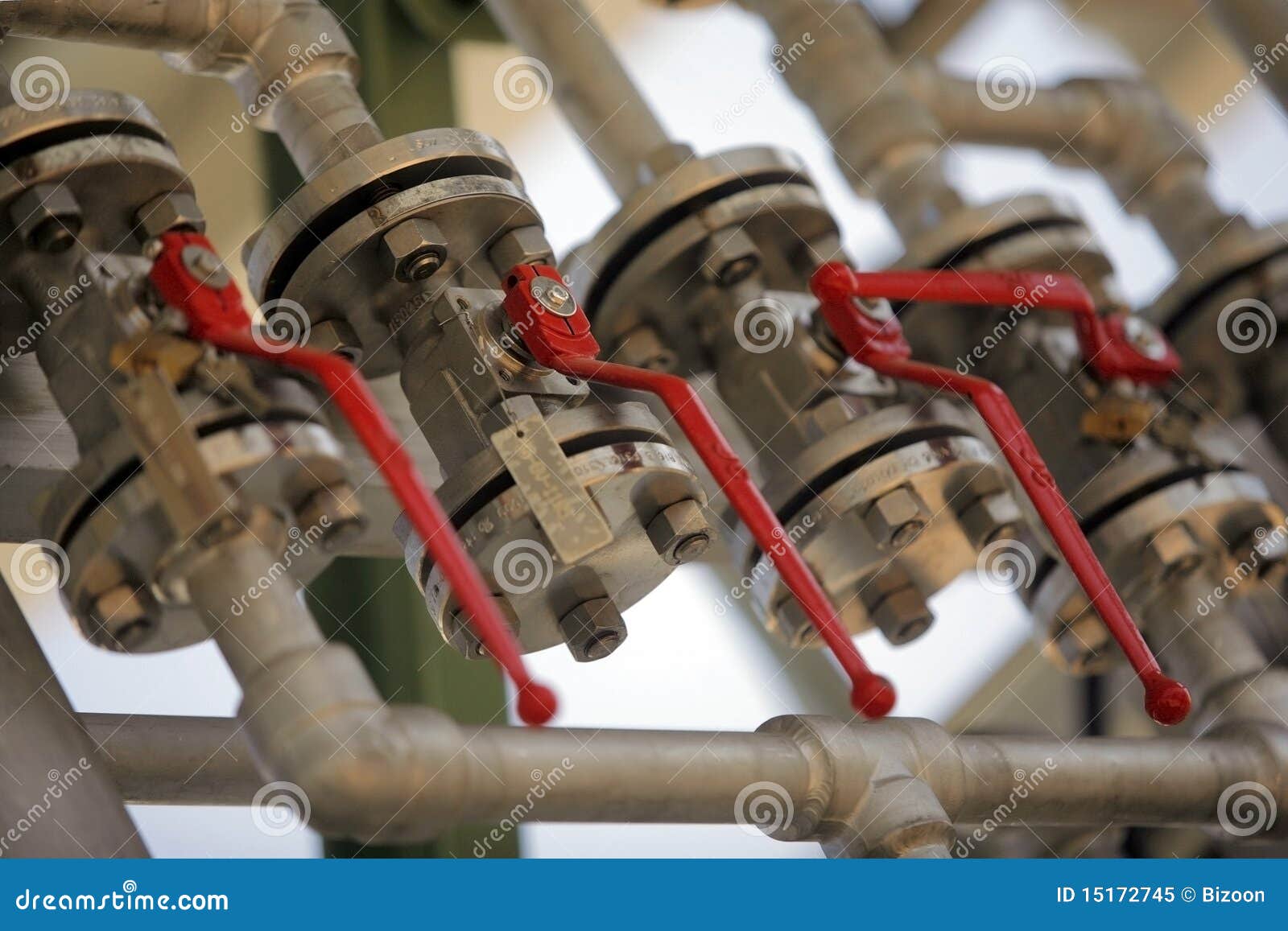 Red levers stock image. Image of lever, metal, pull, horizontal - 15172745