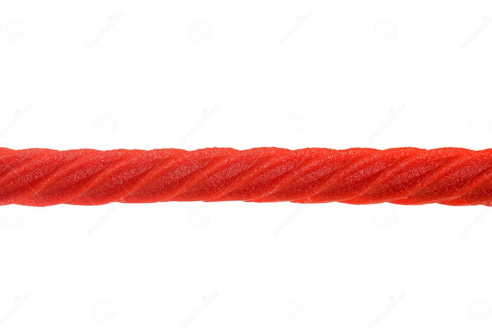 Red Licorice Rope stock image. Image of diet, candy, sugar - 23053467