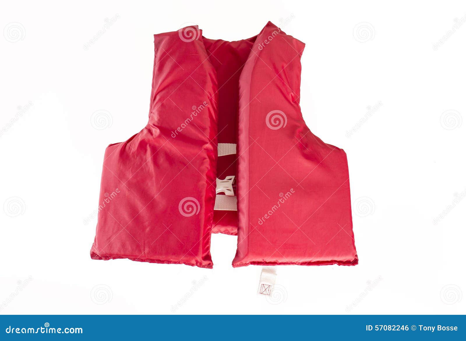 Red Life Jacket, Vest stock photo. Image of vest, swimming - 57082246