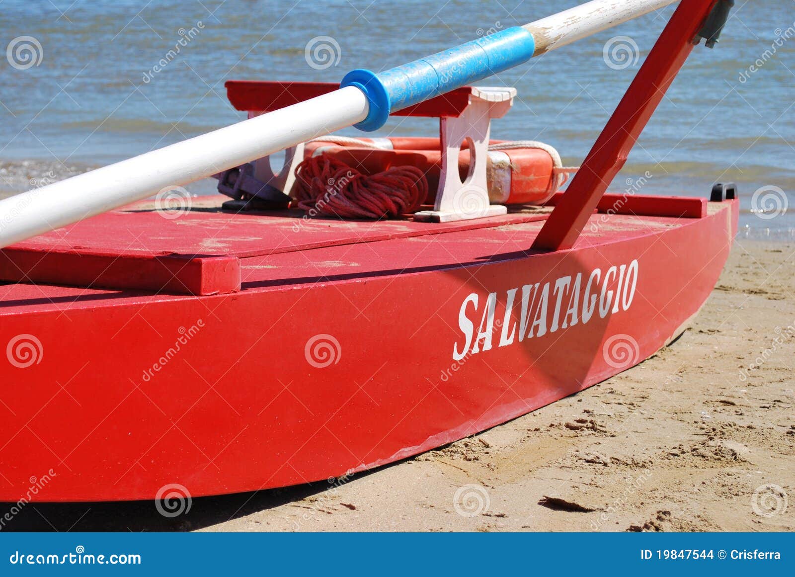 Red lifeboat stock photo. Image of blue, rescuer, sail - 19847544