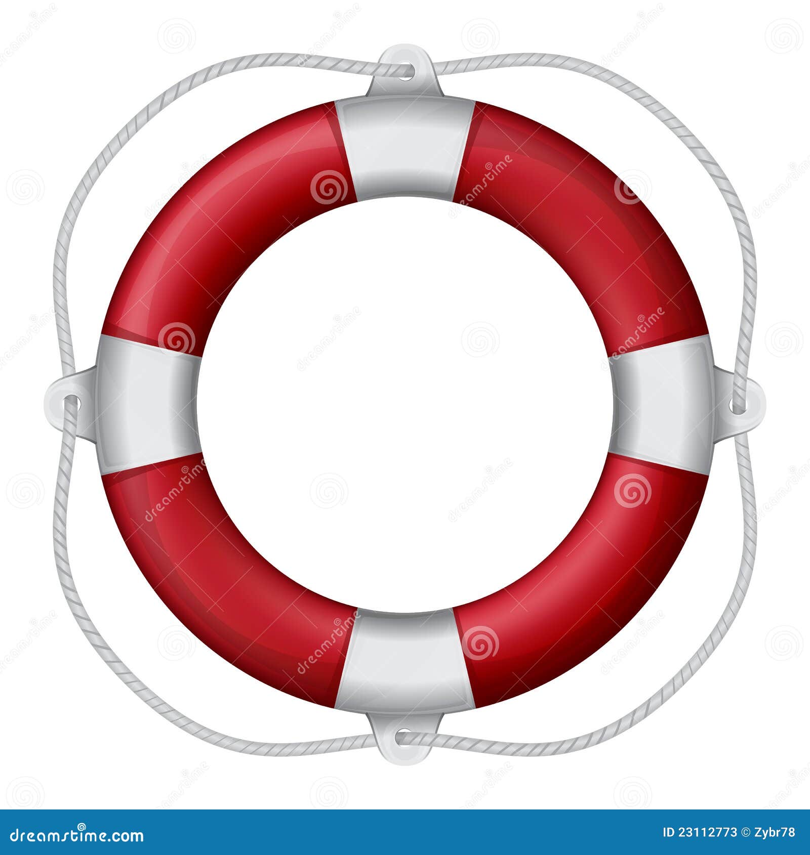 Red lifebuoy stock vector. Illustration of sign, belt - 23112773