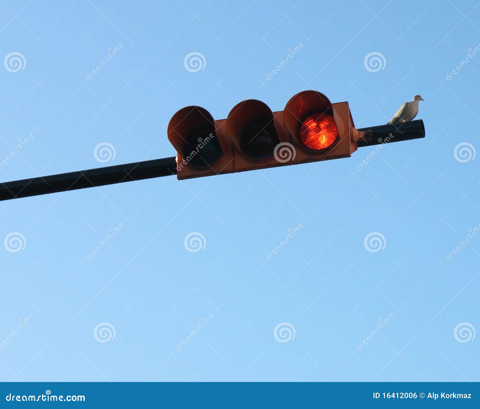 Red light stock photo. Image of sits, light, transportation - 16412006