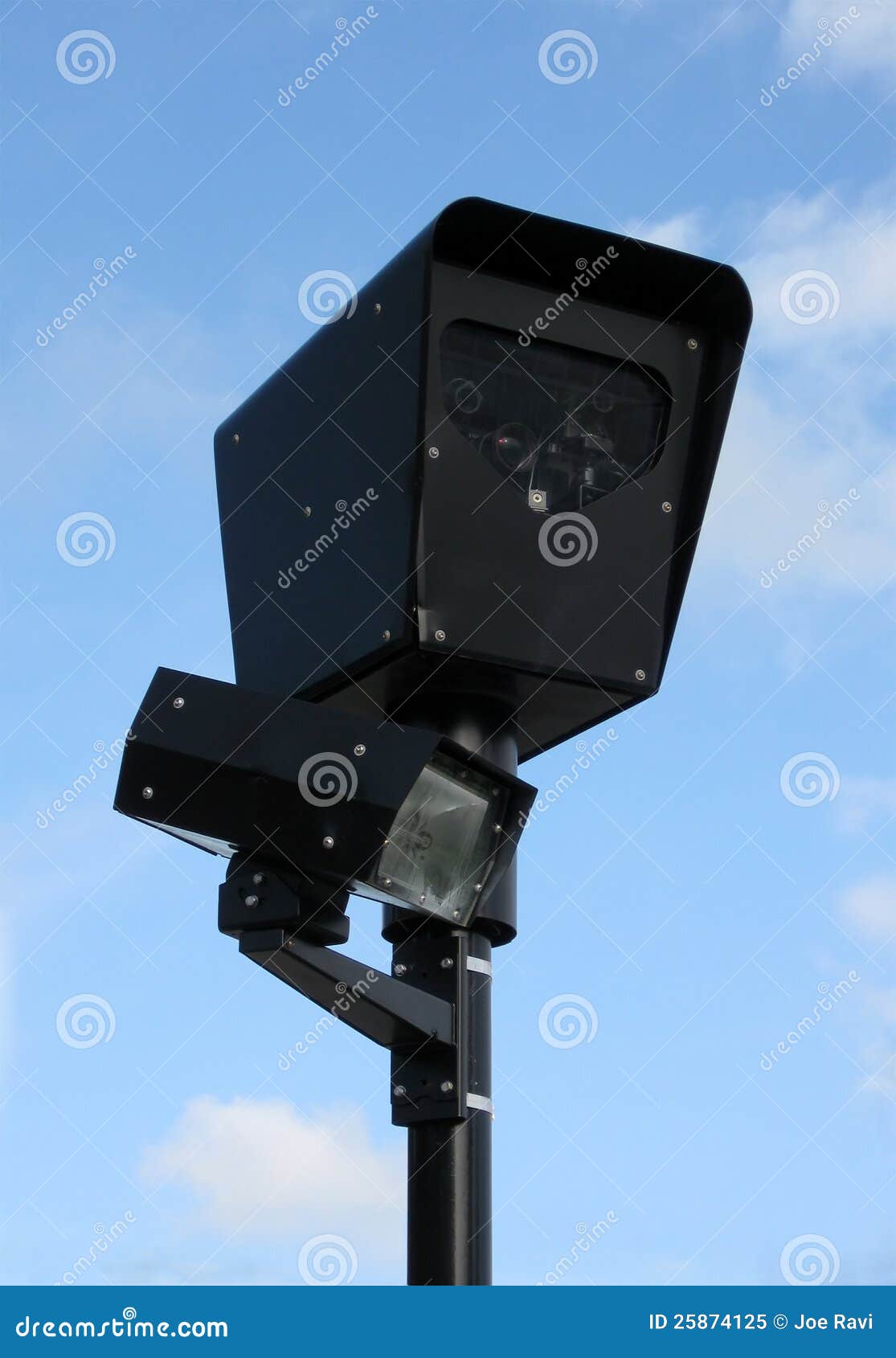 Red Light Camera stock image. Image of vehicle, camera - 25874125