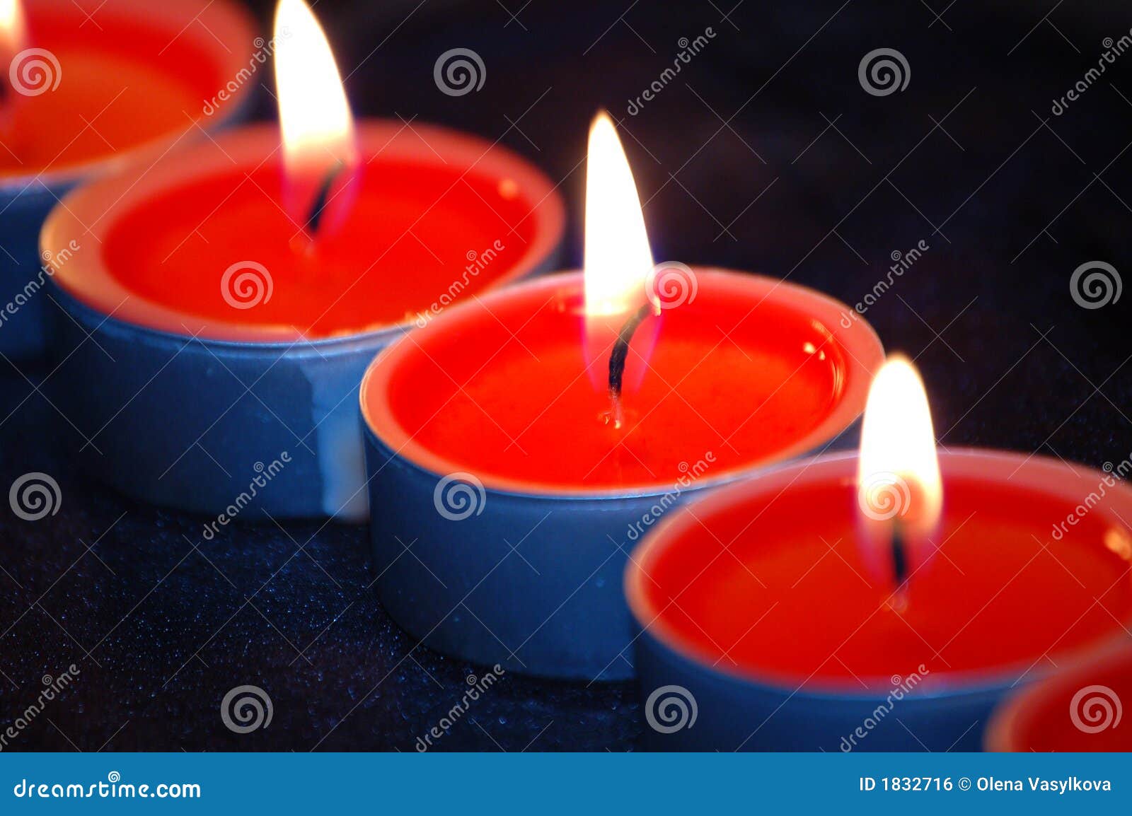Red light candle stock photo. Image of light, gift, isolated - 1832716