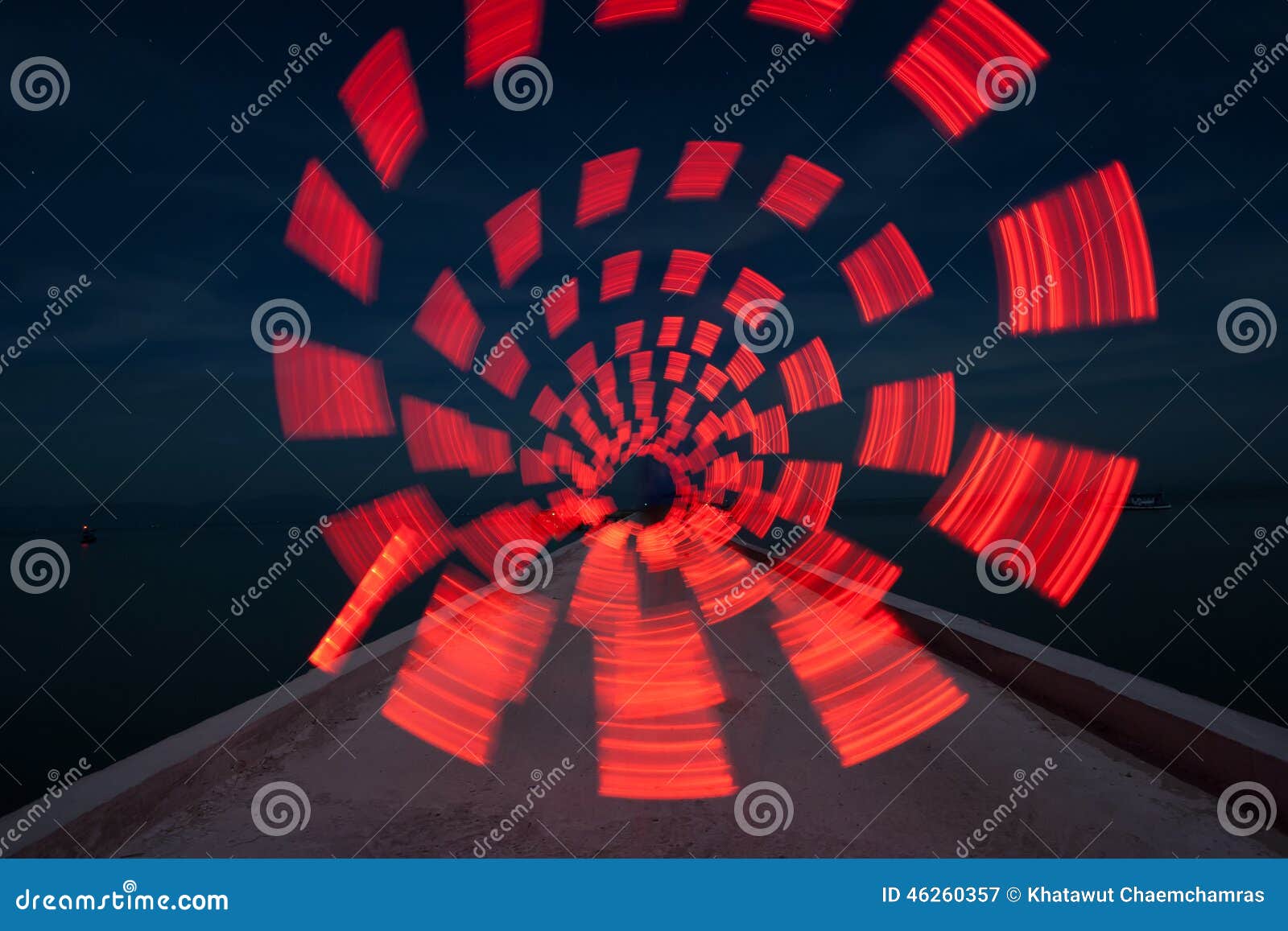 The red light circle stock image. Image of dynamic, abstract - 46260357