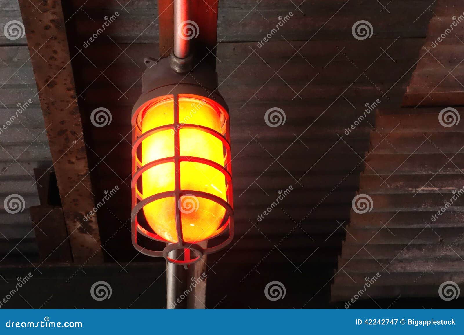 Red Light stock image. Image of worksite, danger, warn - 42242747