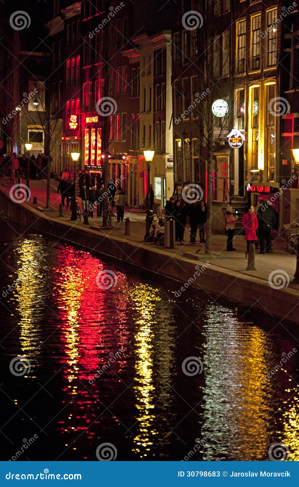 Red Light District in Amsterdam Editorial Stock Photo - Image of ...