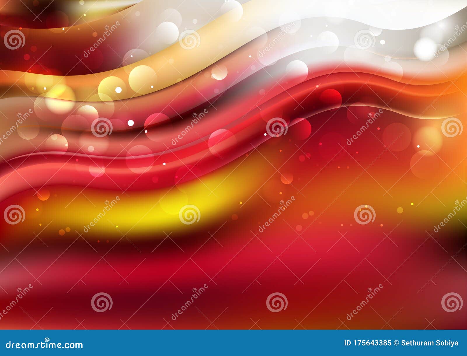 Red Light Element Background Vector Illustration Design Stock Vector ...