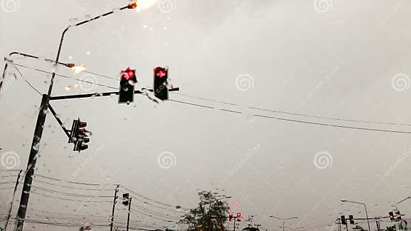 Red Light Intersection stock photo. Image of light, intersection - 54938748