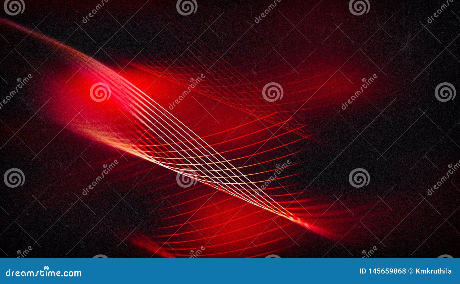 Red Light Line Beautiful Elegant Illustration Graphic Art Design ...