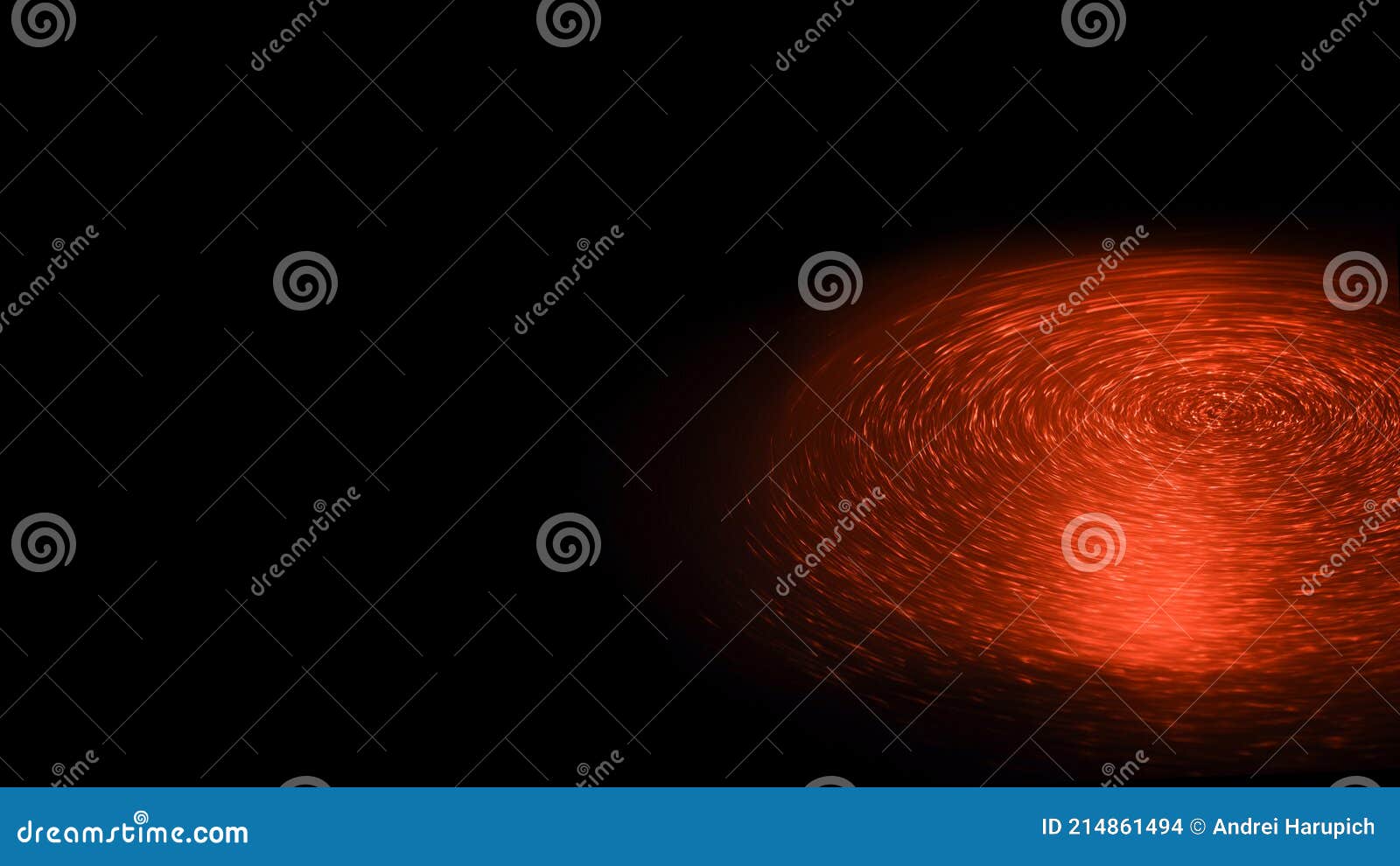 Red particle disc of light stock photo. Image of rotation - 214861494