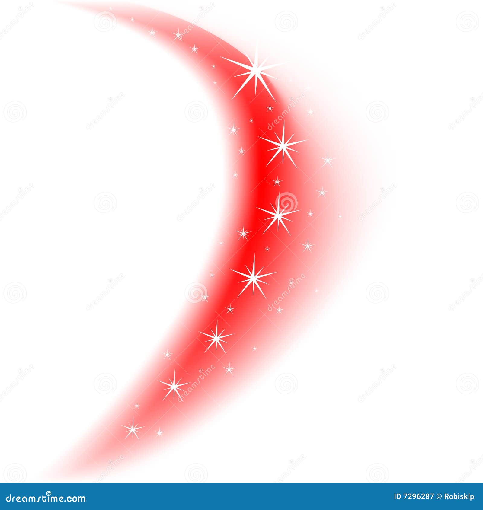 Red light shade with stars stock vector. Illustration of decoration ...