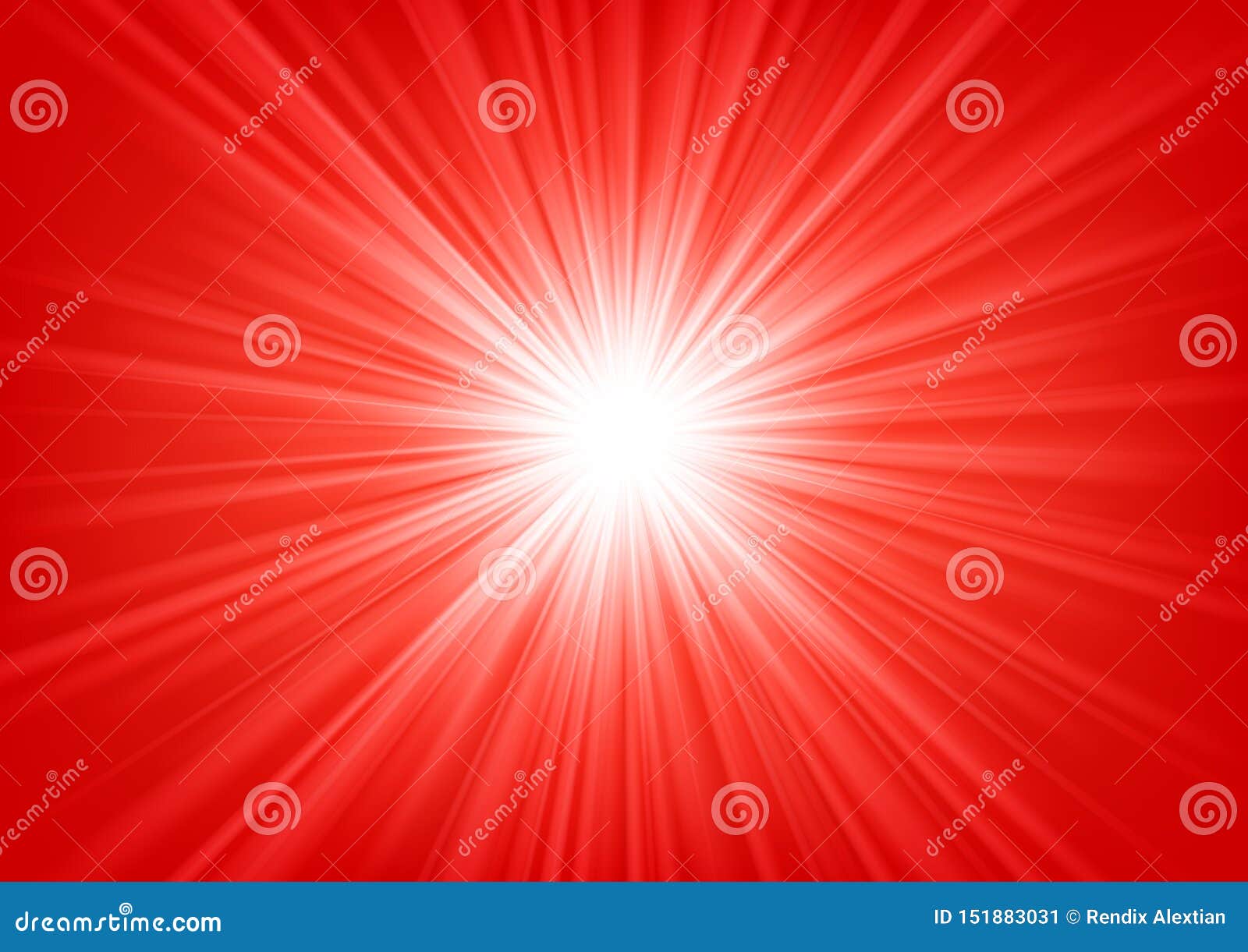 Red Light Shining on Bright Background Stock Vector - Illustration of ...