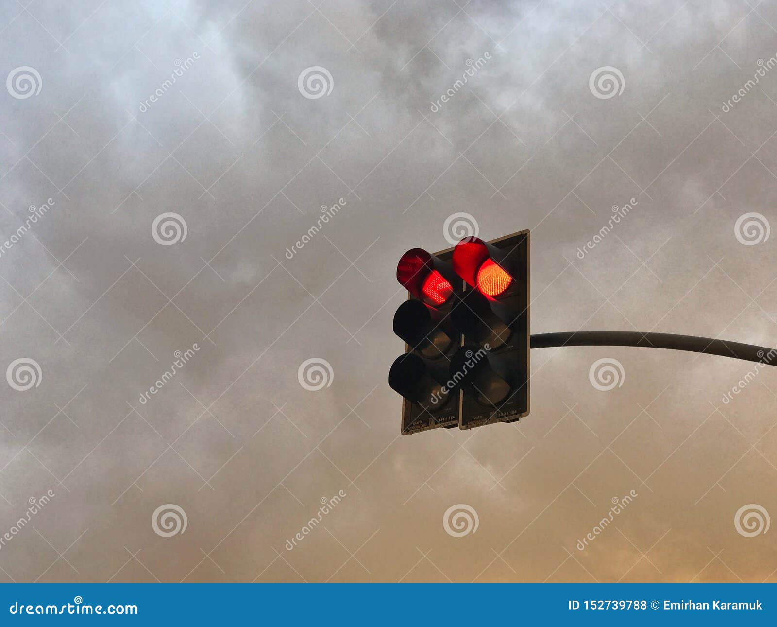 Red light stock photo. Image of traffic, sign, cloud - 152739788