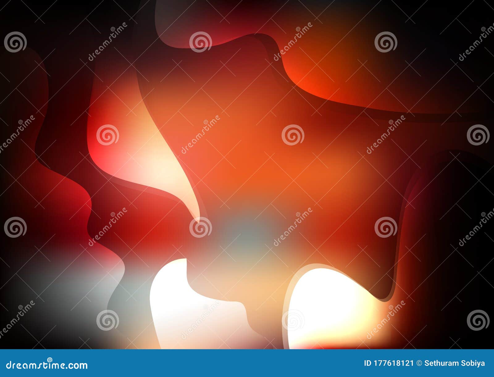 Red Light Soft Background Vector Illustration Design Stock Vector ...