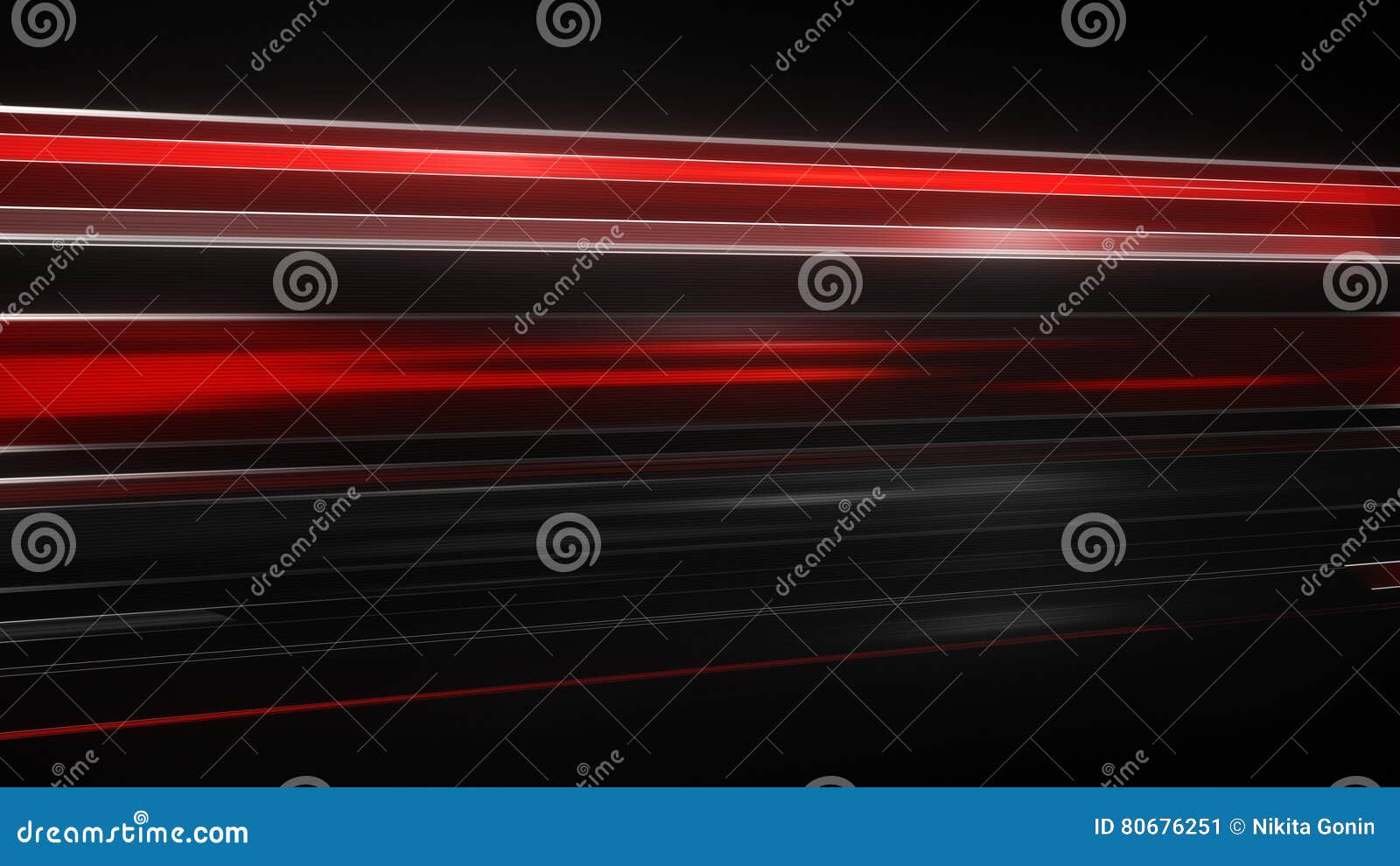 Red Light Streaks Abstract Futuristic Background Stock Illustration ...