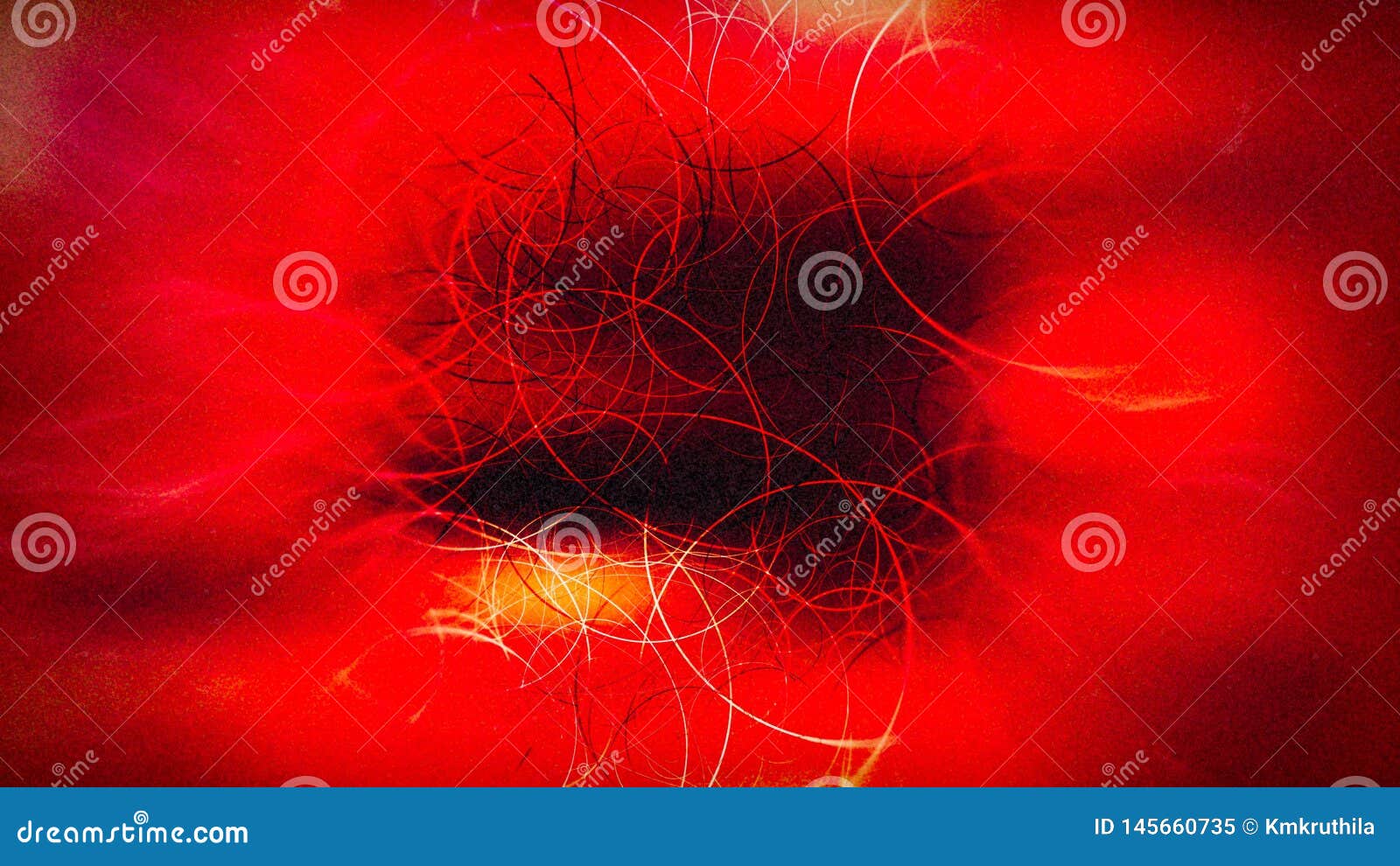 Red Light Water Beautiful Elegant Illustration Graphic Art Design ...