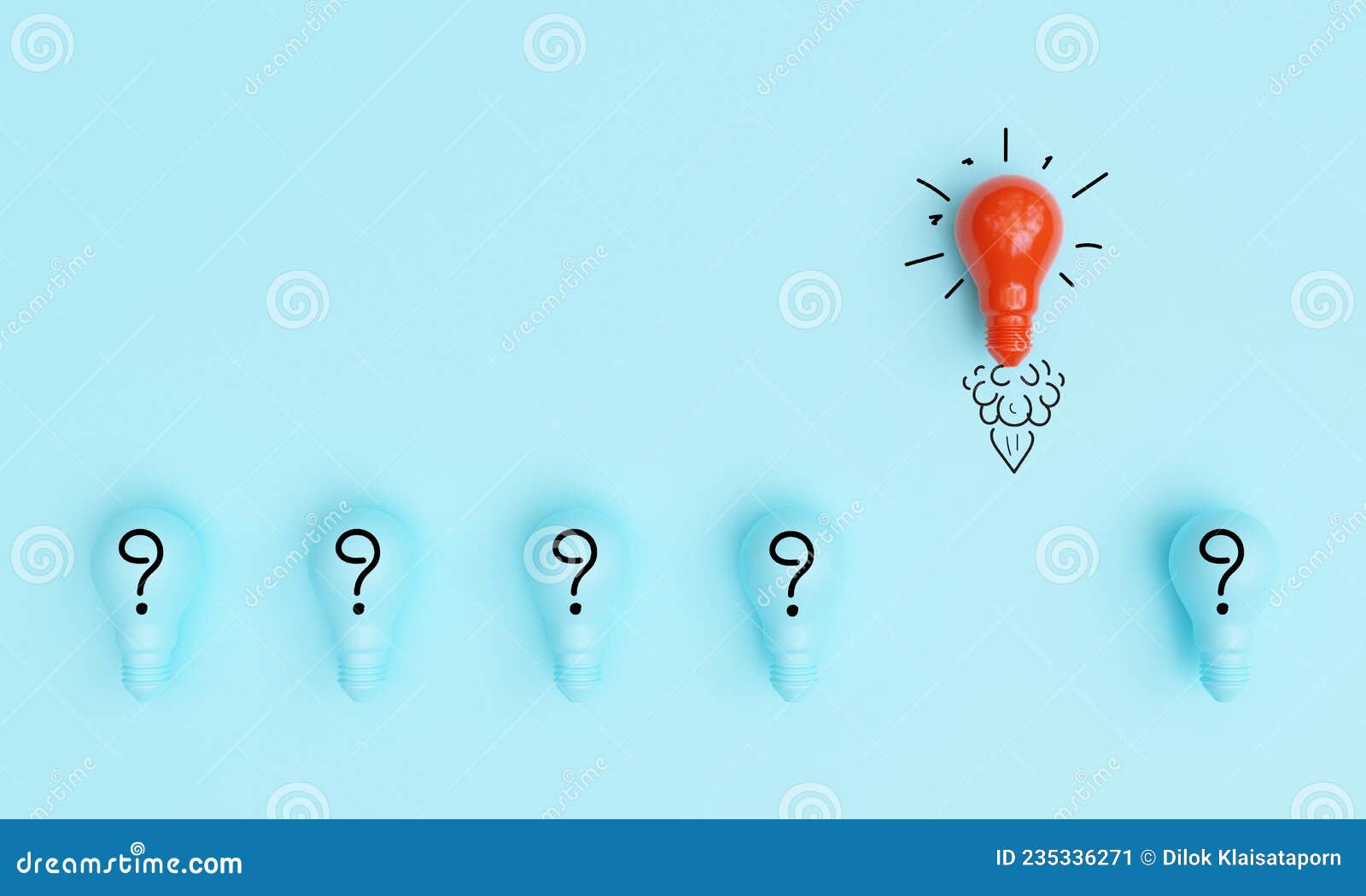 Lamp With Question Mark Stock Image | CartoonDealer.com #12023707