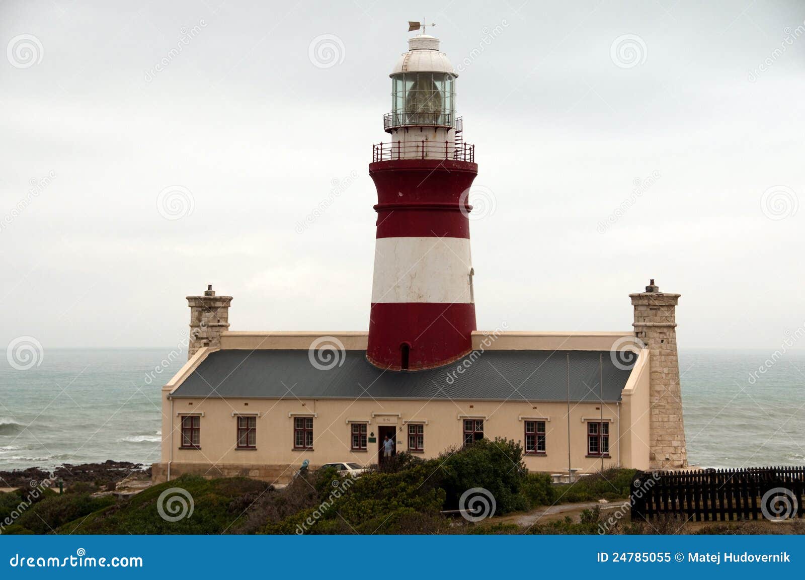 Red lighthouse stock image. Image of calm, landmark, black - 24785055