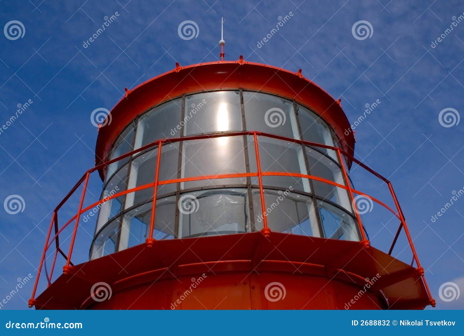 Red Lighthouse stock photo. Image of repulse, coastguard - 2688832