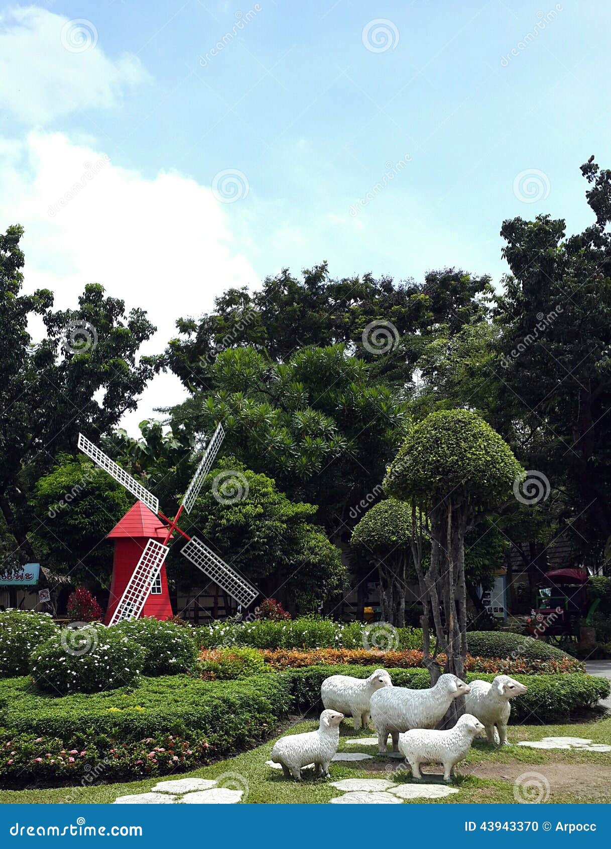 Red lighthouse stock photo. Image of break, lighthouse - 43943370