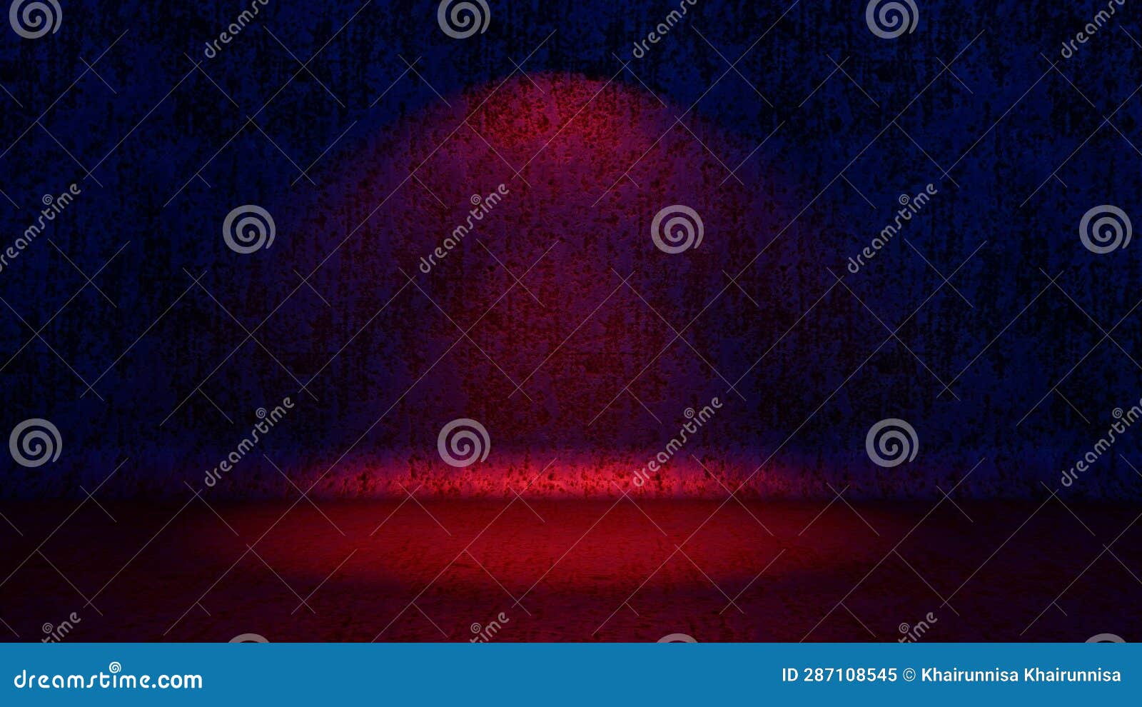 Red Lighting Effect on Rusty Metal Wall Stock Image - Image of ...