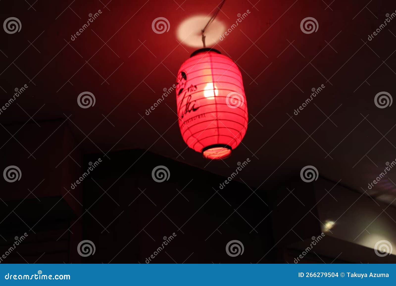 Red lighting lampion editorial stock image. Image of pink - 266279504