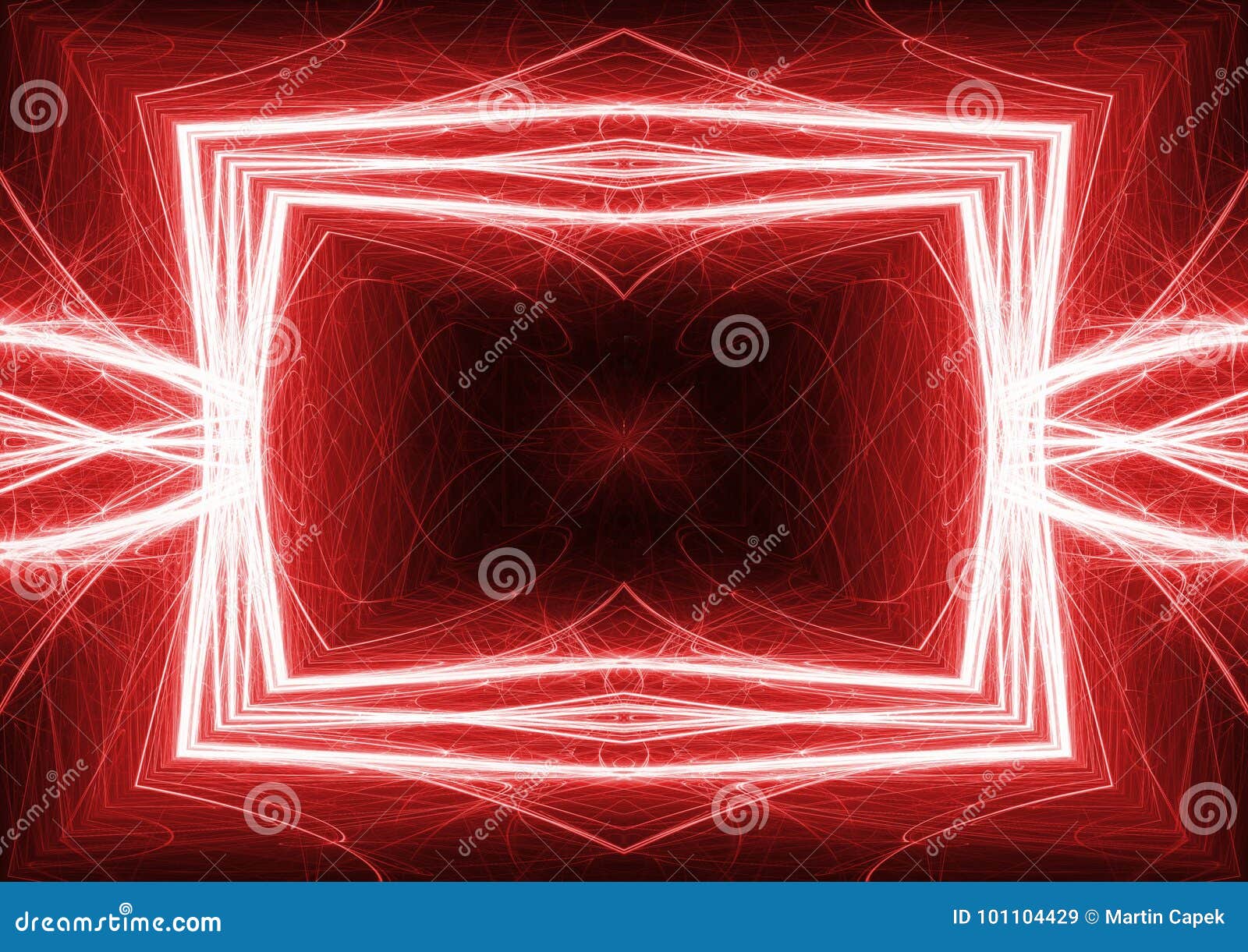 Red lightning frame, stock illustration. Illustration of club - 101104429