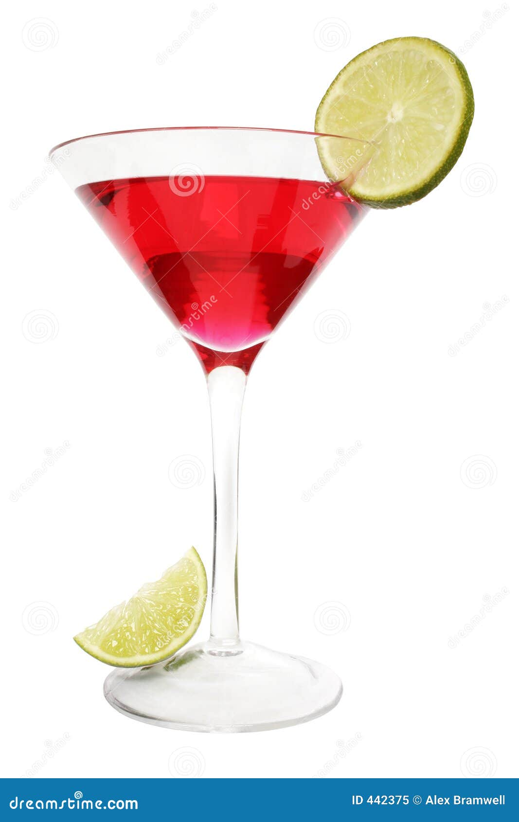Red Lime Cocktail stock image. Image of beverage, booze - 442375