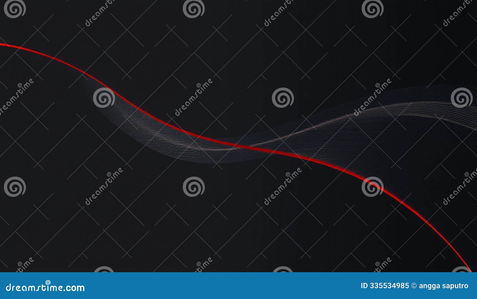 Red Line Background Design Wallpaper Stock Illustration - Illustration ...
