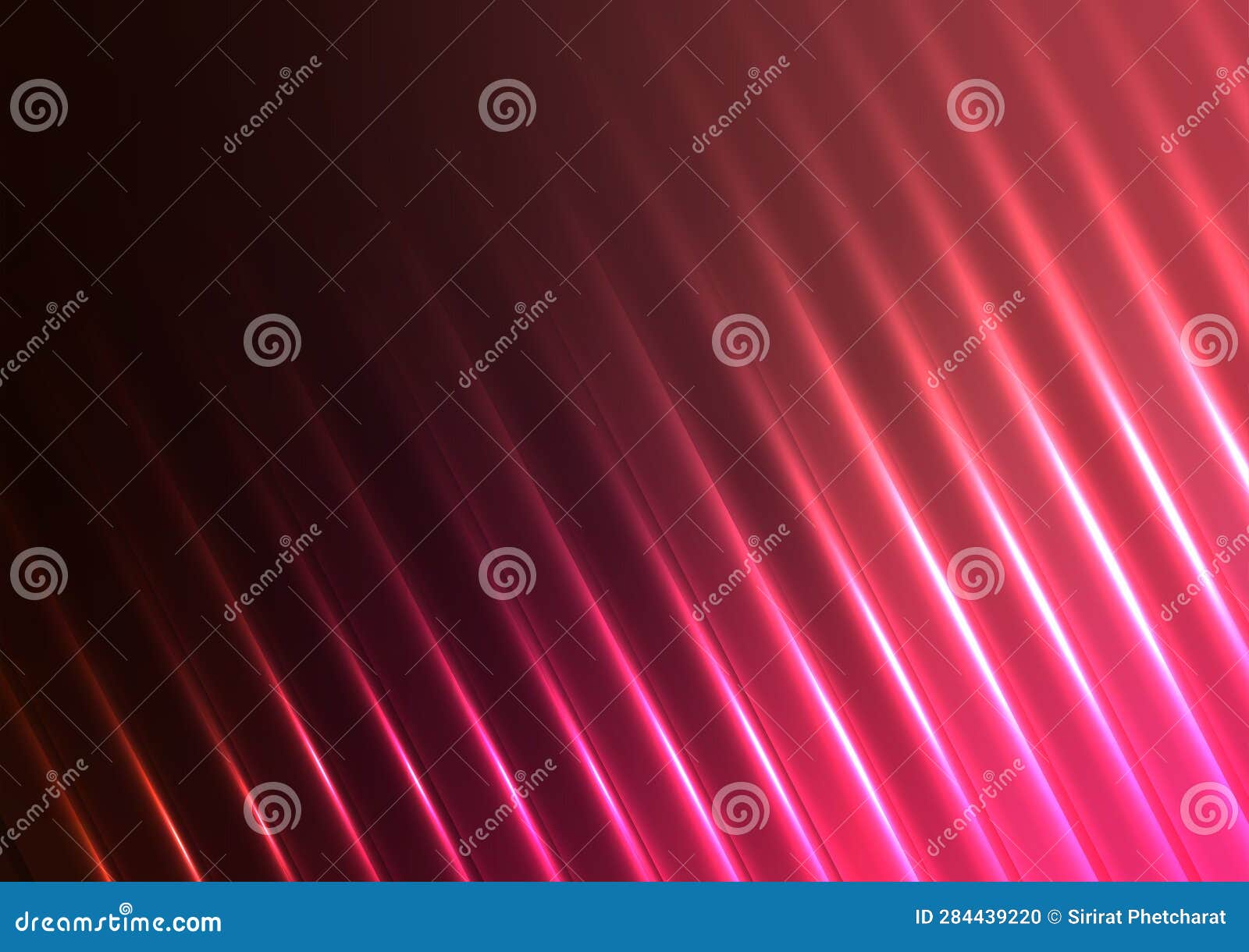 Red Line Gradient Pattern Presentation Banner Dark Background Stock ...