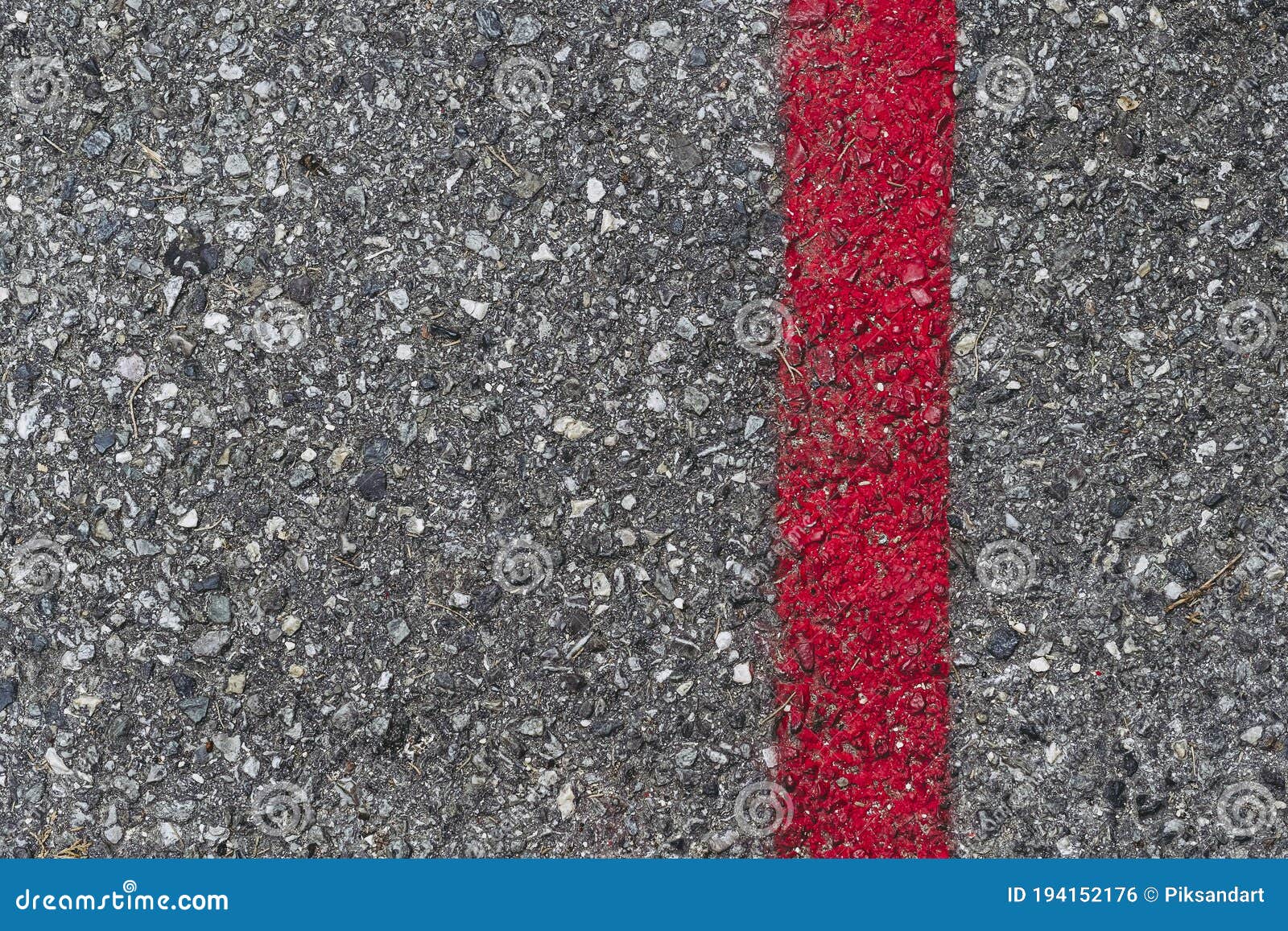 Red line on a gray floor stock photo. Image of empty - 194152176