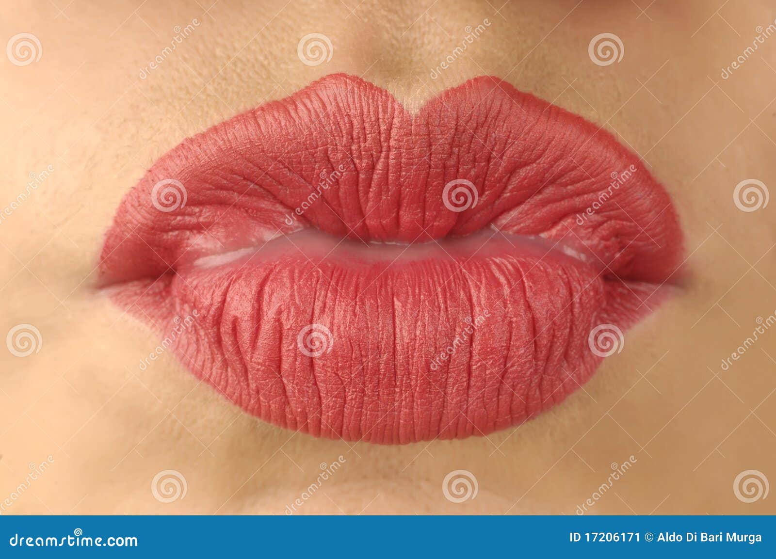 Red Lips stock image. Image of closeup, kiss, lips, woman - 17206171