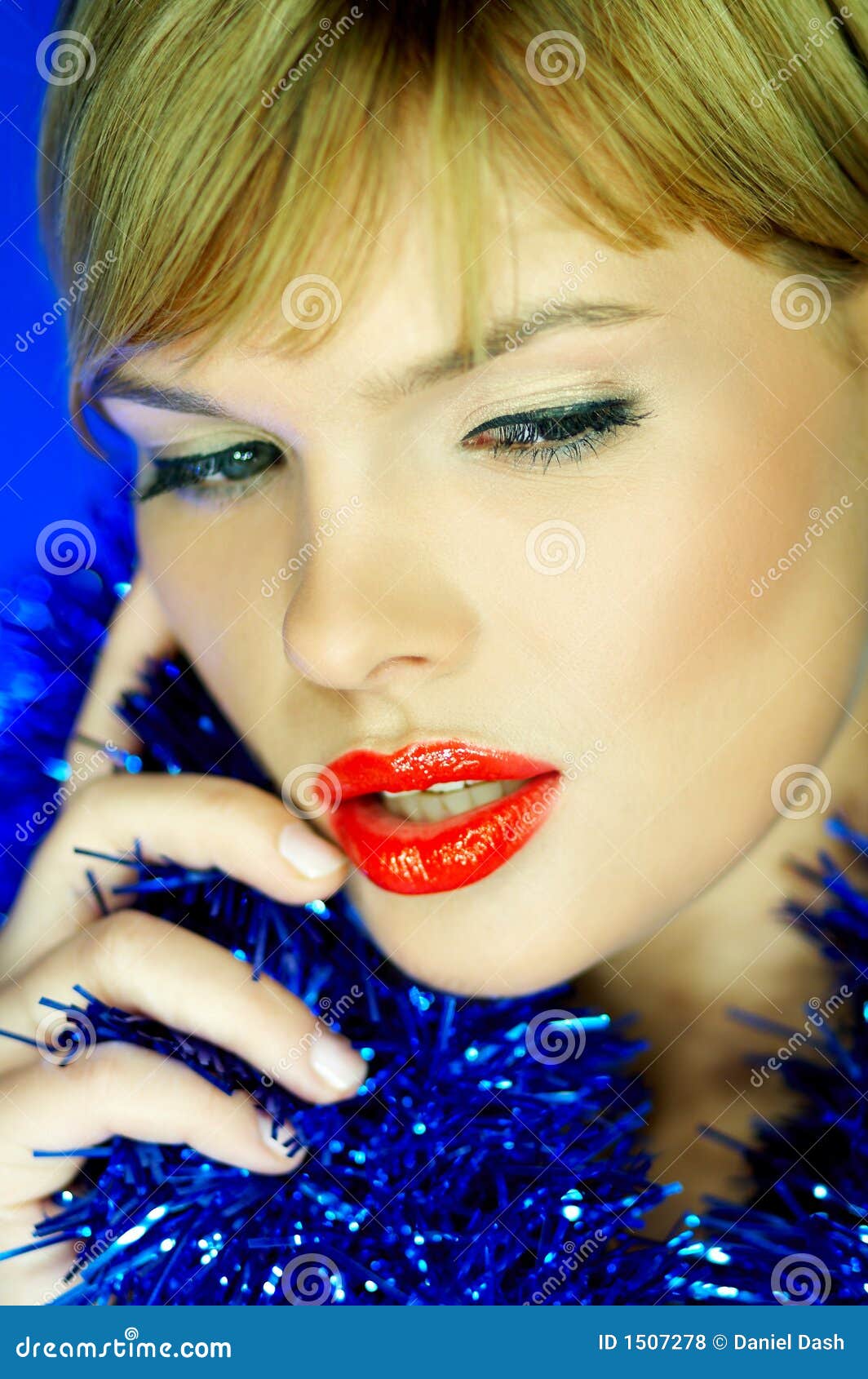 Red Lips 2 stock photo. Image of christmas, glamorous - 1507278
