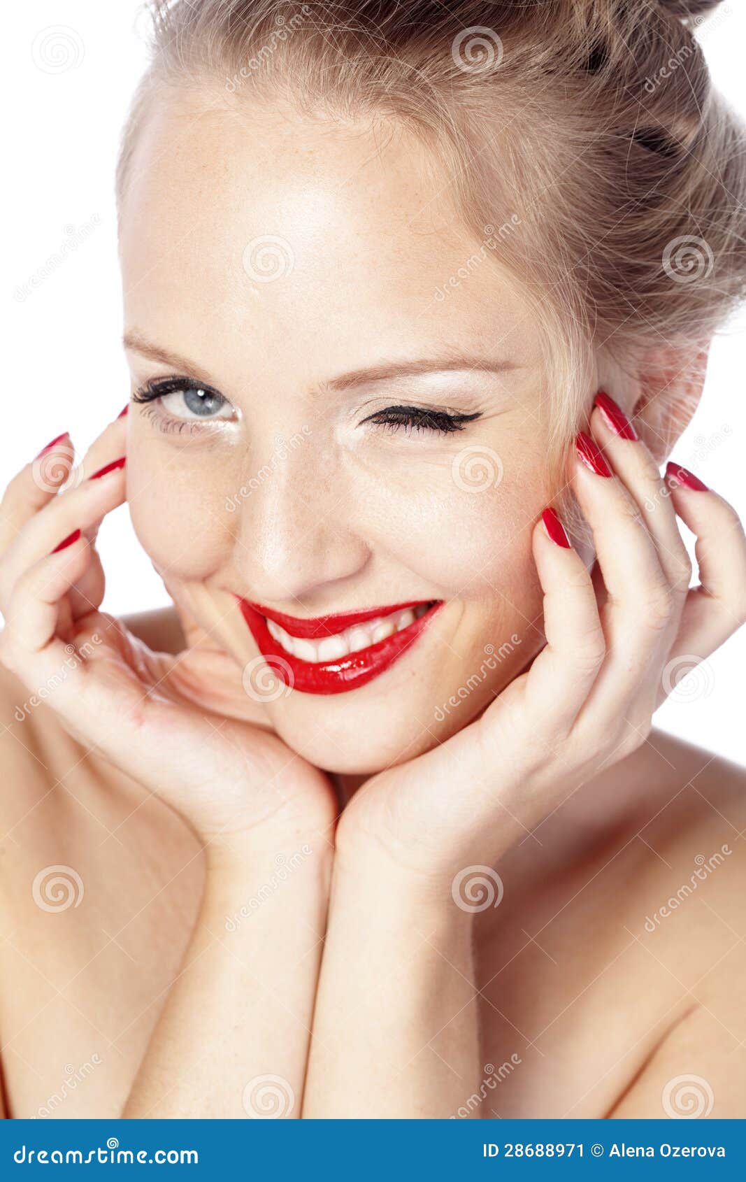 Red lips stock image. Image of lips, fashion, cosmetics - 28688971