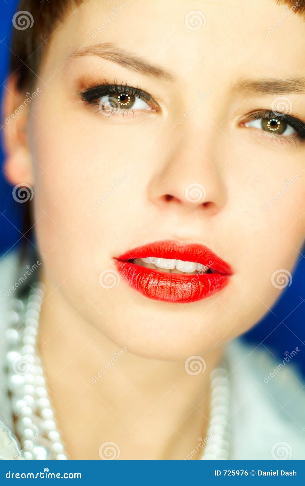 Red Lips stock photo. Image of ladies, modern, glossy, girl - 725976