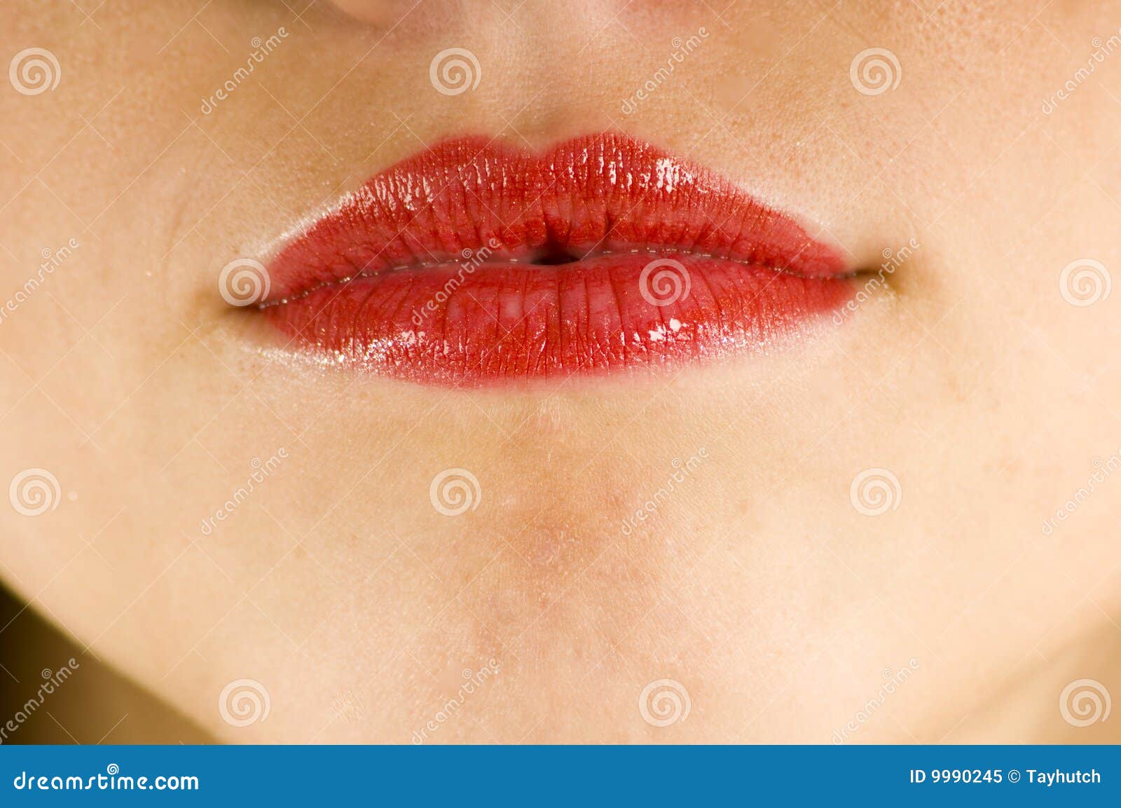 Red lips stock image. Image of lipstick, lipped, faced - 9990245
