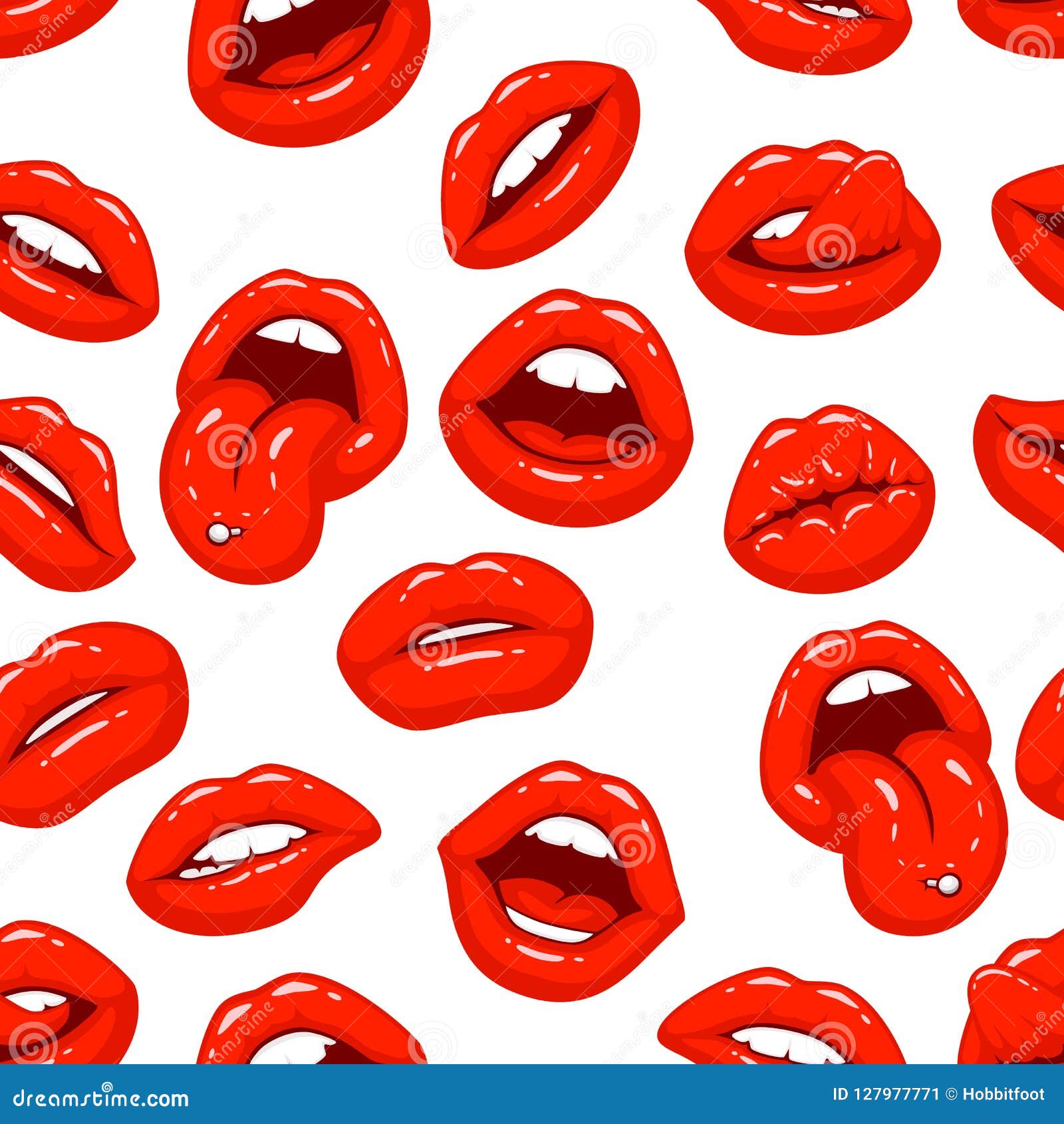 Red lips, a texture stock vector. Illustration of licking - 127977771