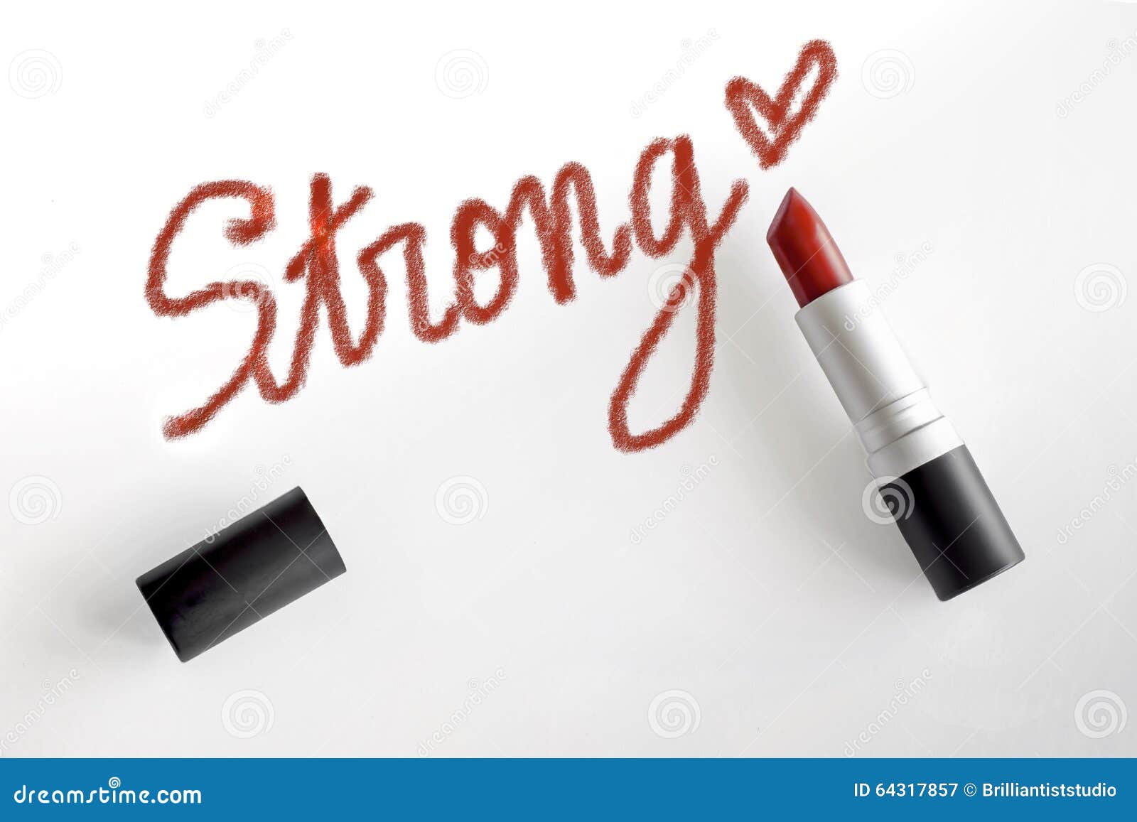 Strong Word Block On White Royalty-Free Stock Image | CartoonDealer.com ...