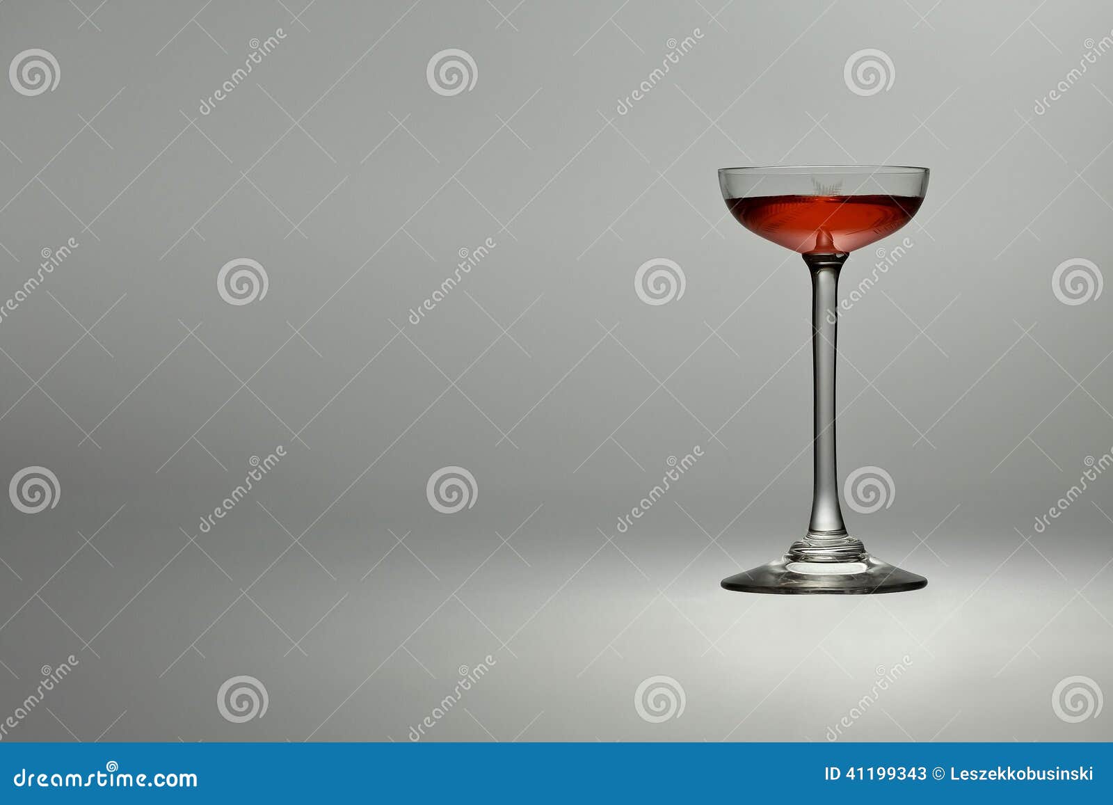 Red liquer in a glass stock image. Image of alcohol, liquer - 41199343