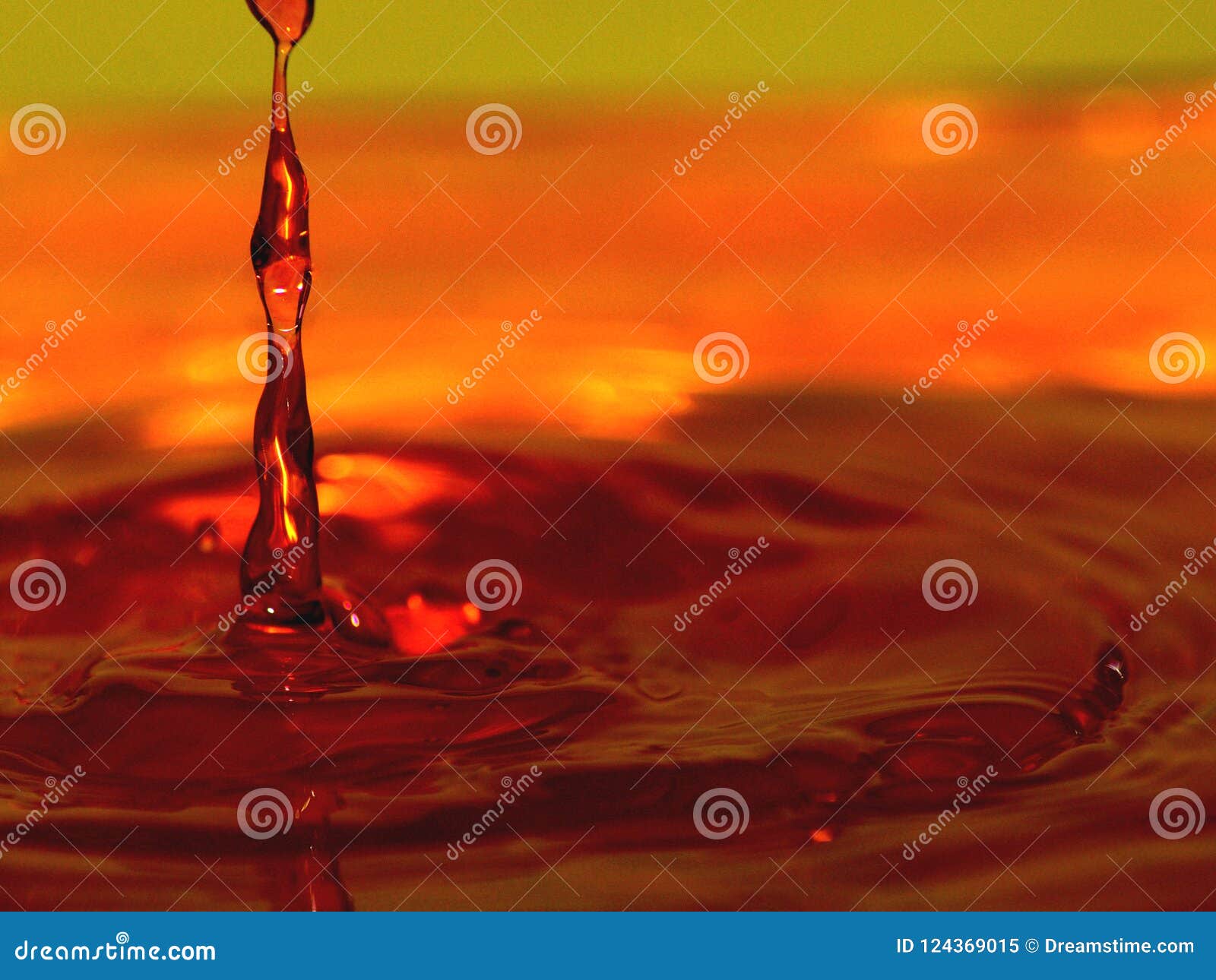 Red Liquid Glass stock image. Image of nature, exploring - 124369015