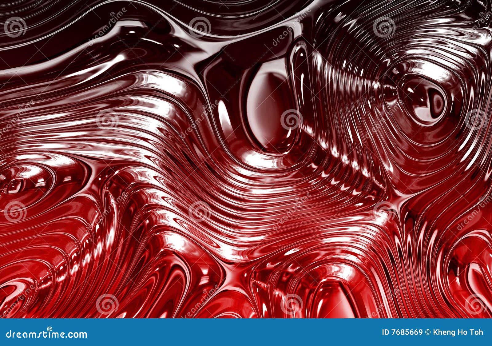 Red Liquid Metal Texture stock illustration. Illustration of silver ...