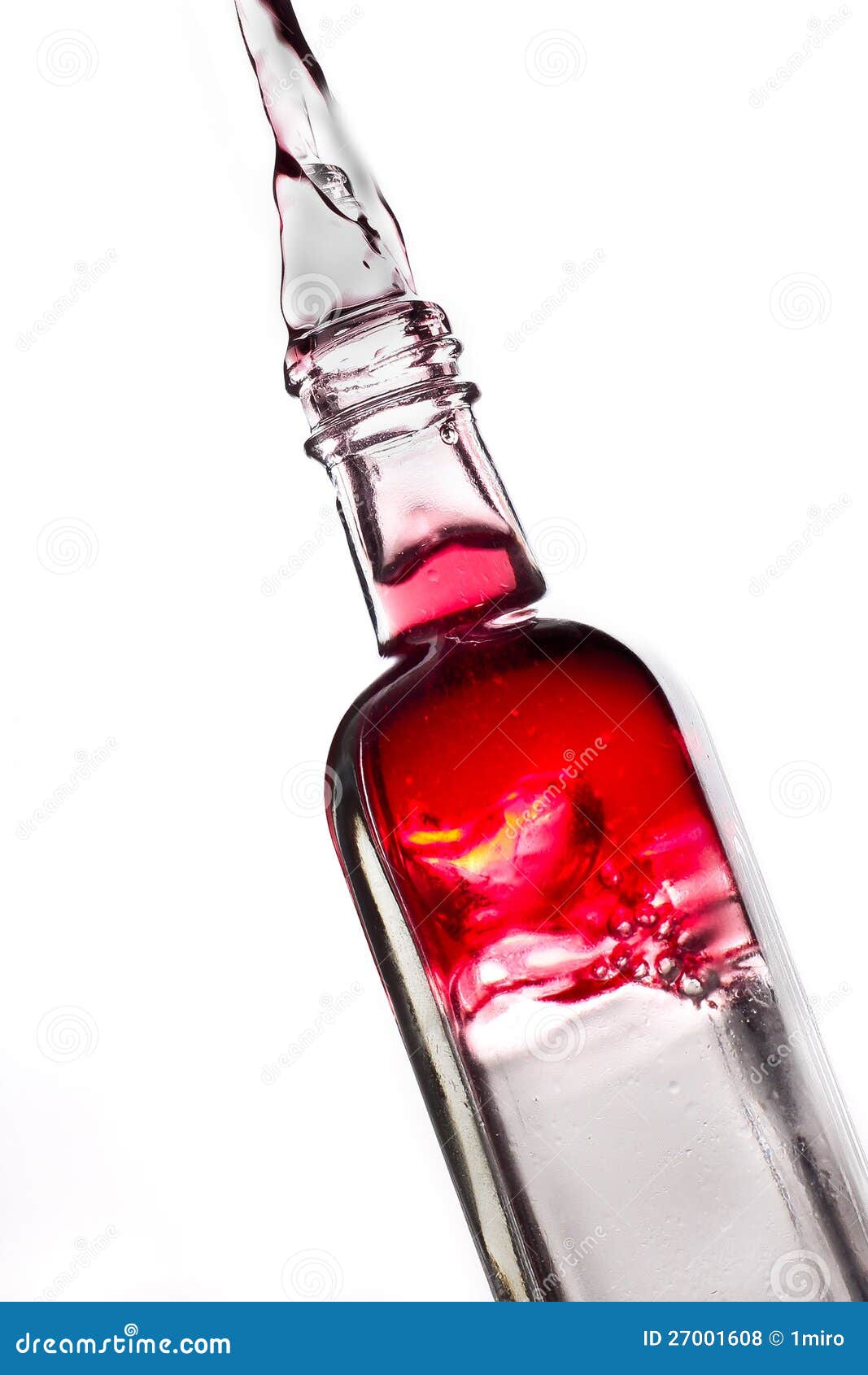 Red liquid splash on white stock photo. Image of pouring - 27001608