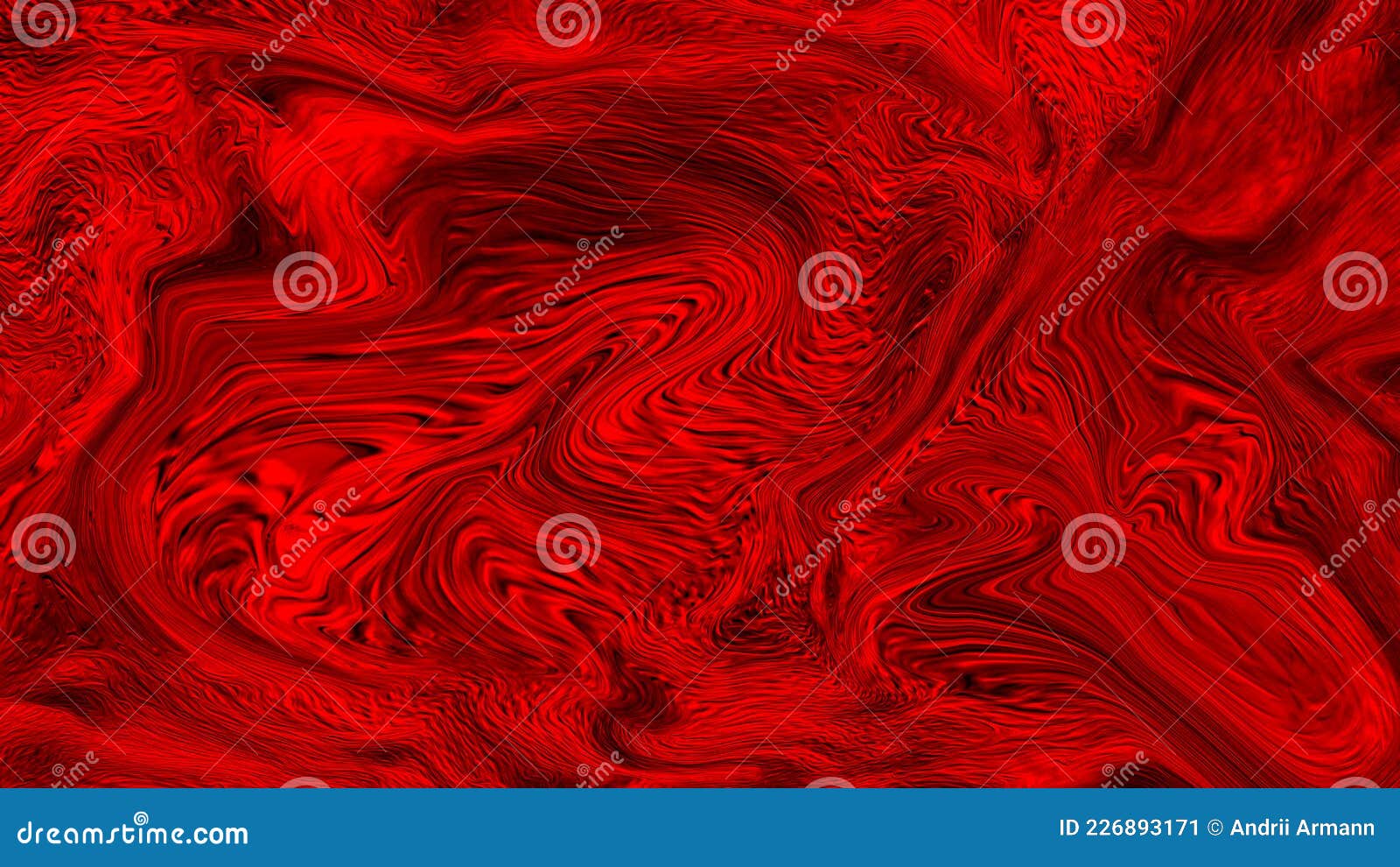 Red Liquid Texture Effect, Oil Paint, Copy Space, 3D Rendering, Design ...
