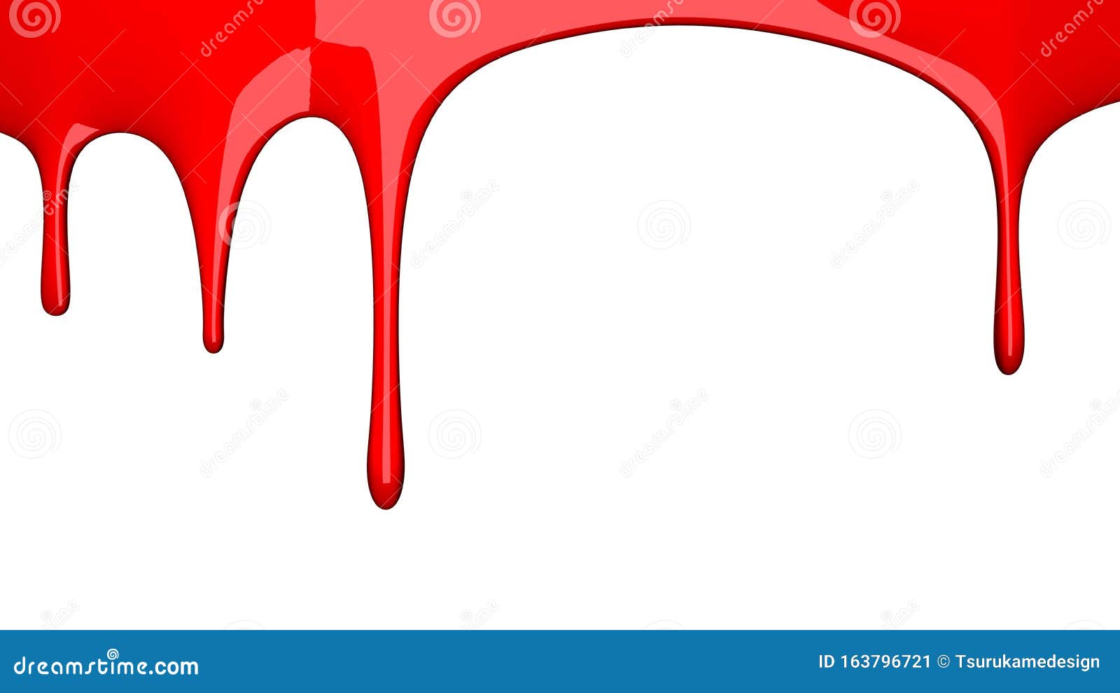 Red Liquid on White Background Stock Illustration - Illustration of ...