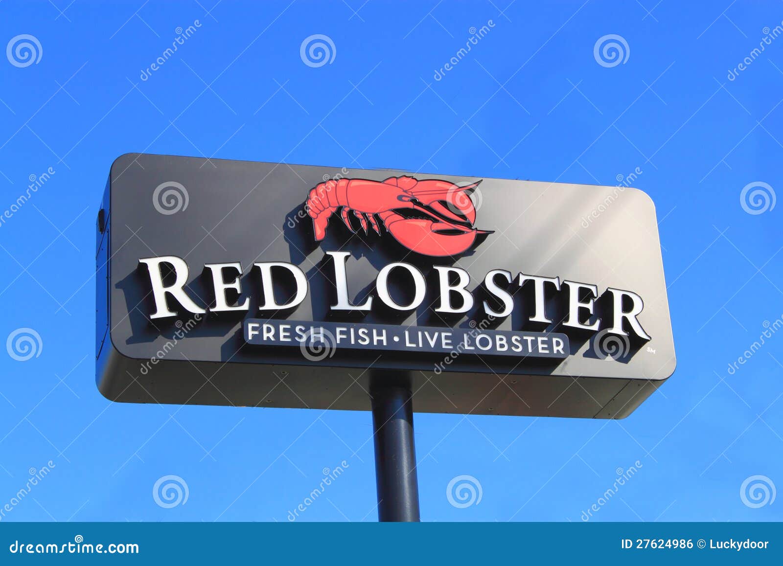 Red Lobster Logo editorial photo. Image of lover, american - 27624986
